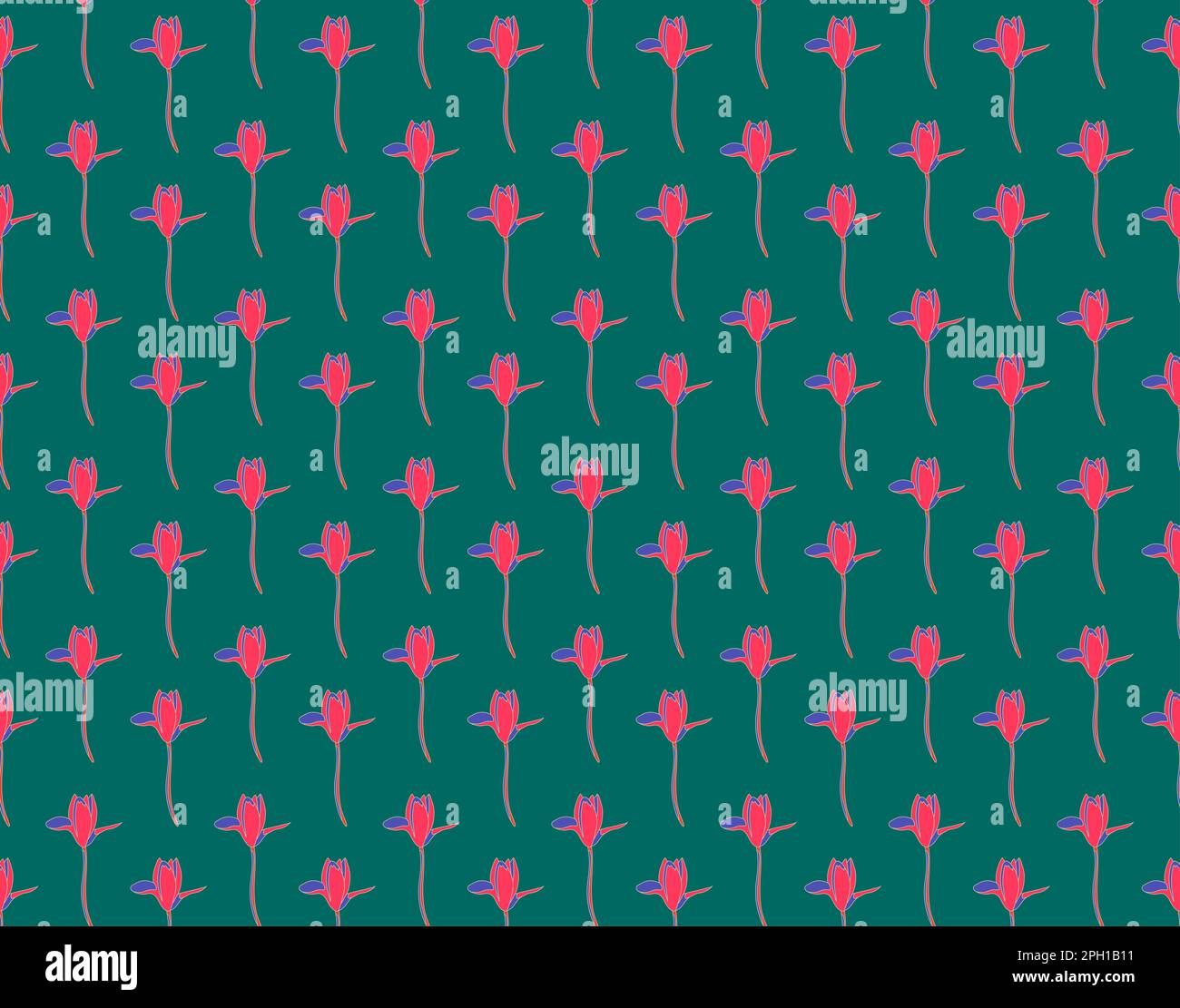 New trendy Flower Seamless Pattern Background, Floral seamless pattern ...