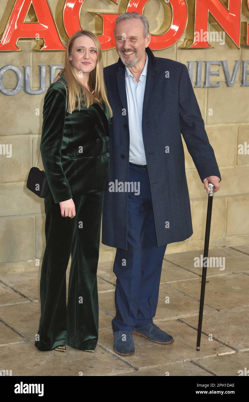 London, U.K. 23 March 2023. Anthony Head and Emily Head at the UK ...