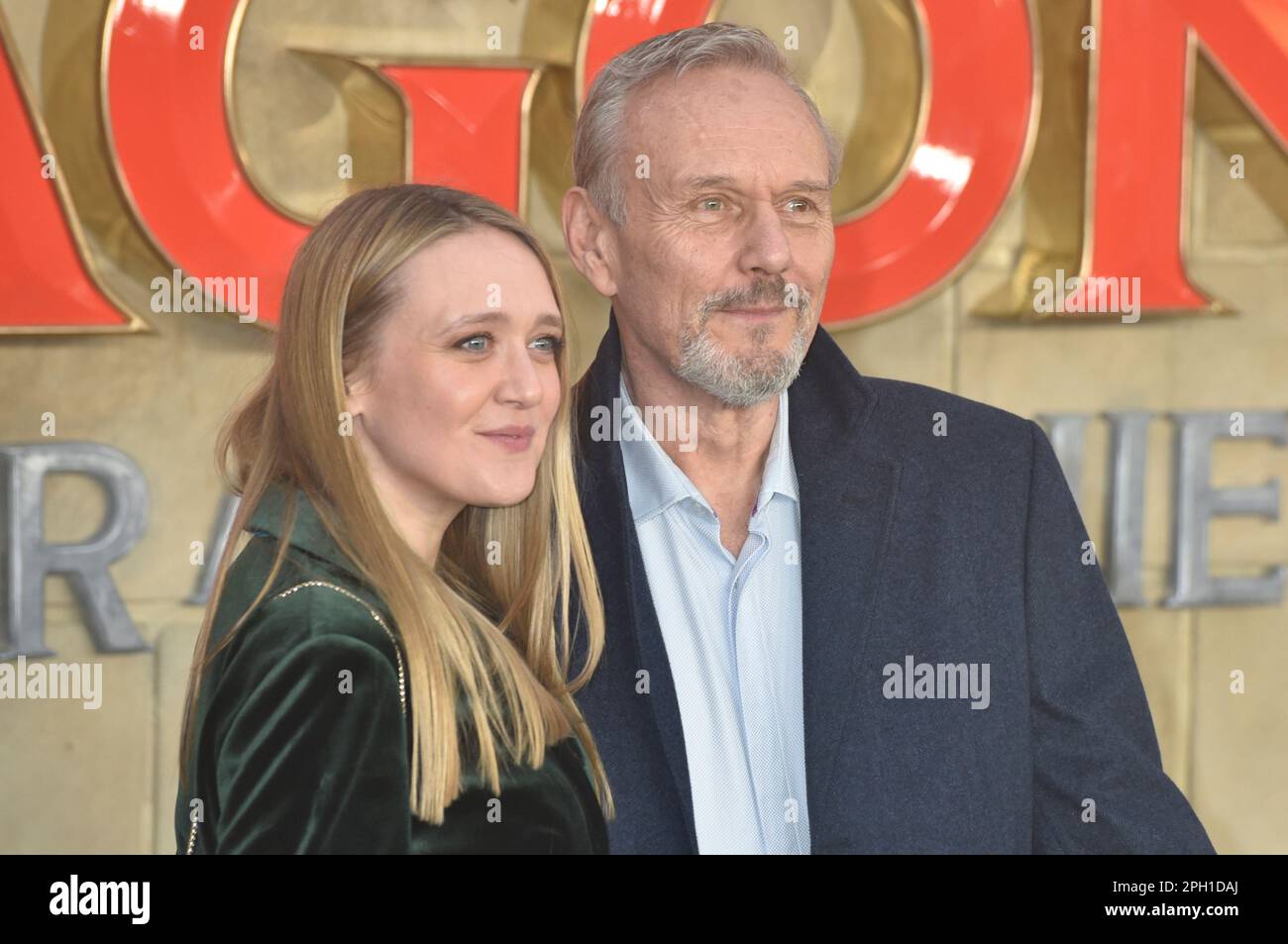 London, U.K. 23 March 2023. Anthony Head and Emily Head at the UK ...