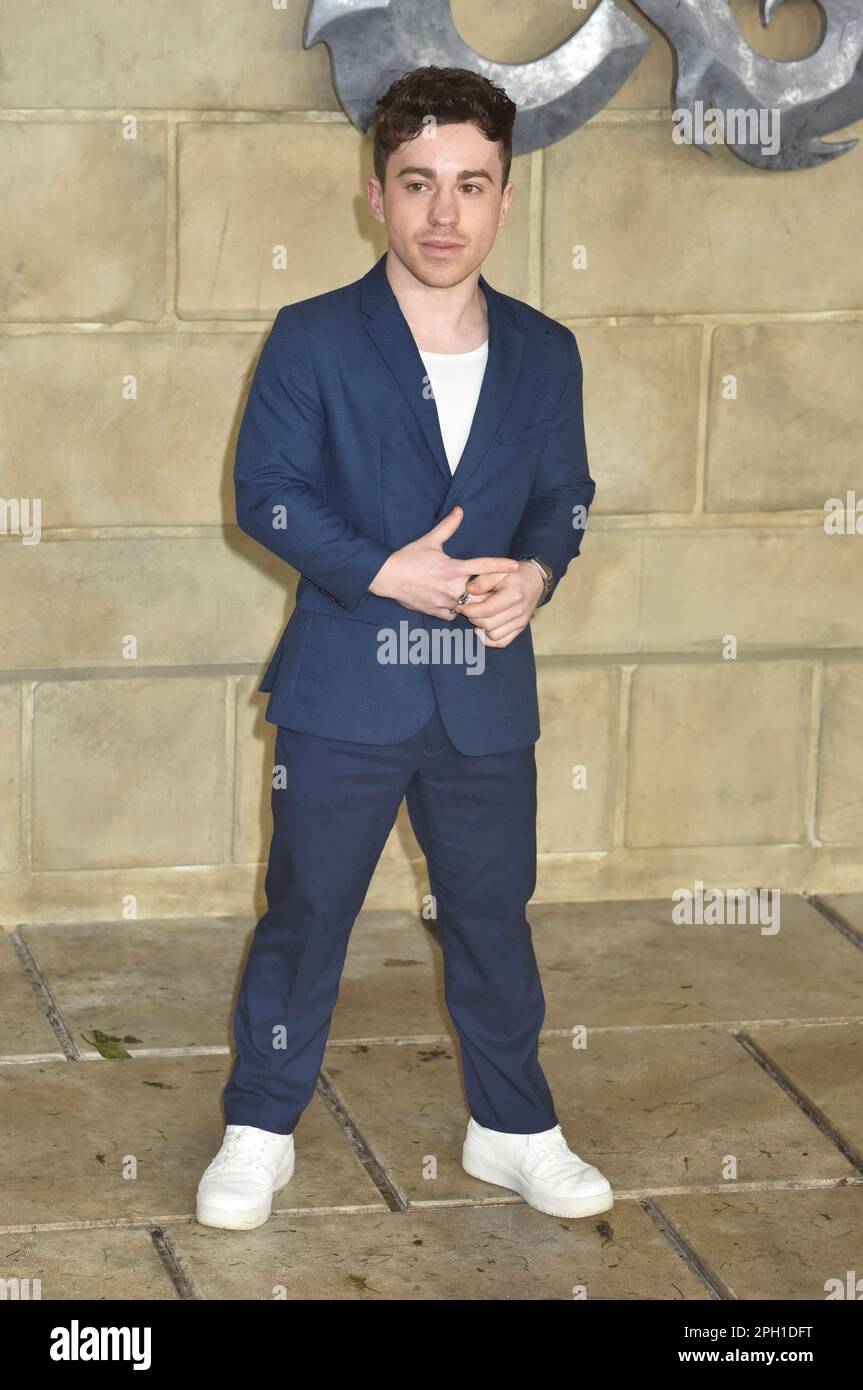 London, U.K. 23 March 2023. Edd Osmond at the UK Premiere of "Dungeons ...