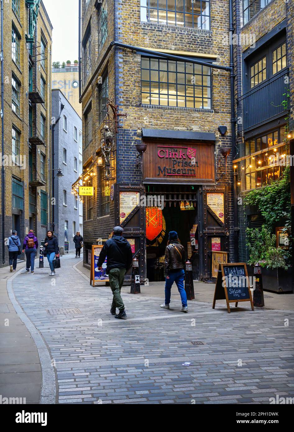 London, UK: Clink Street in Southwark near London Bridge and Borough ...