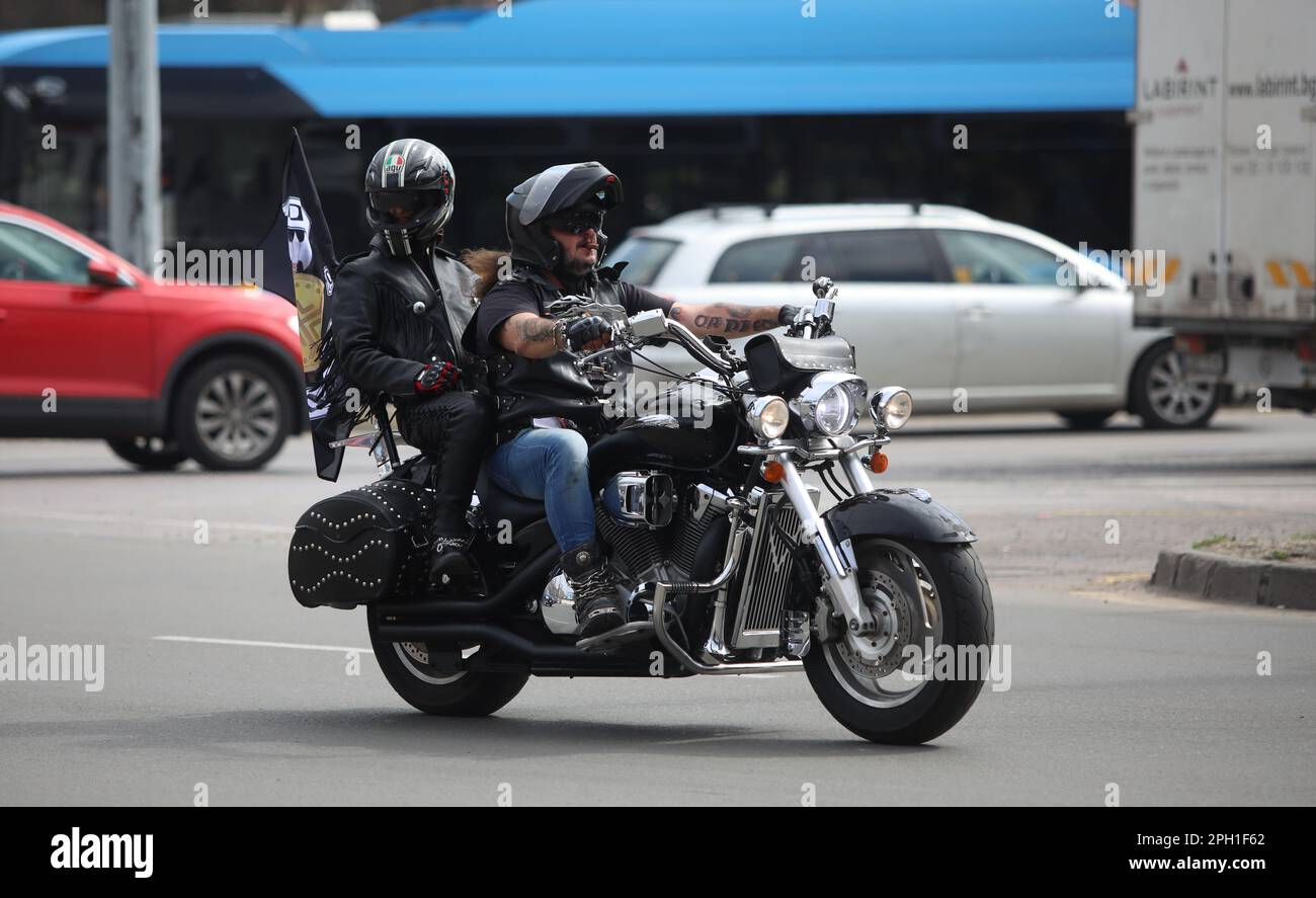 Bikers celebrated the opening of motorcycling season by ride over city ...