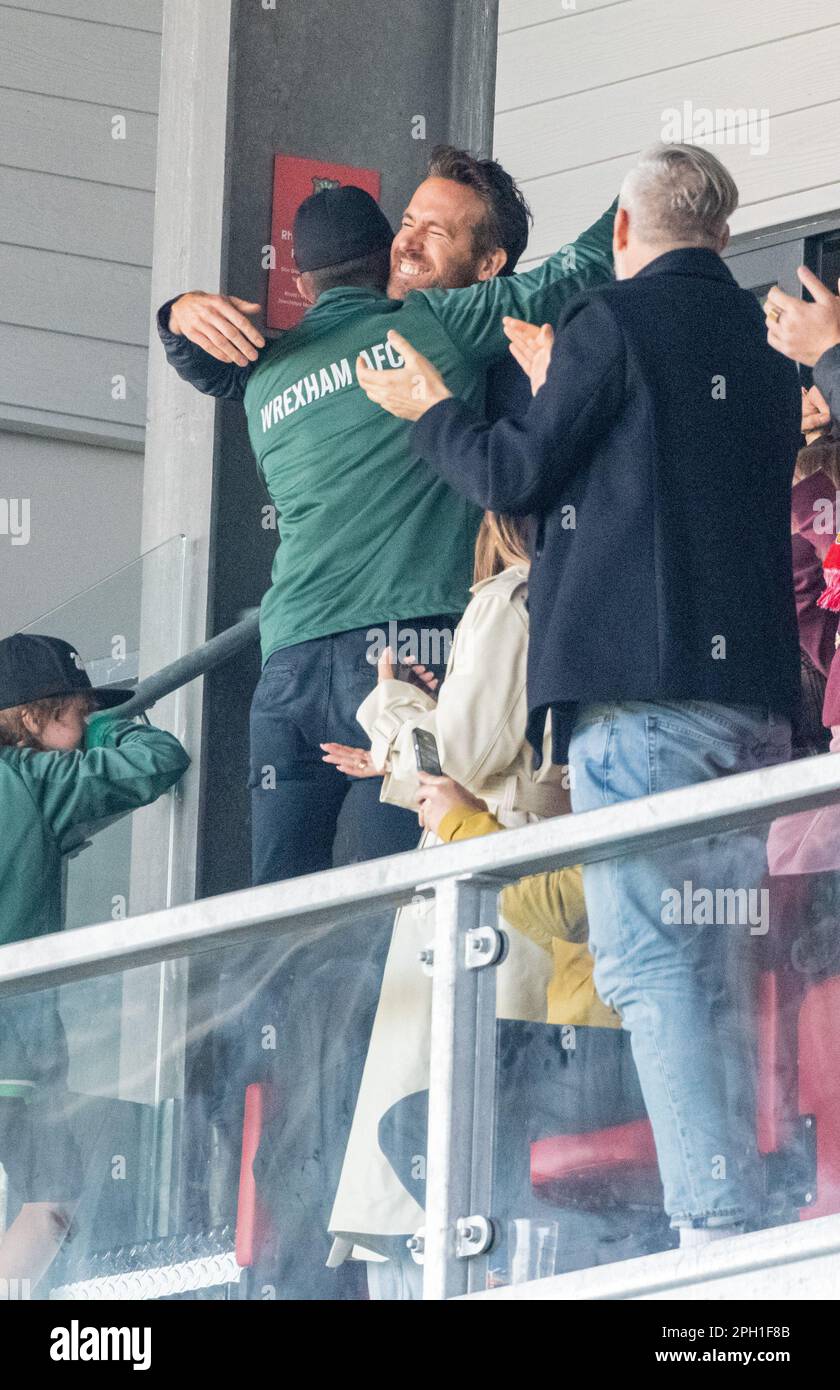 Wrexham co owners hi-res stock photography and images - Alamy