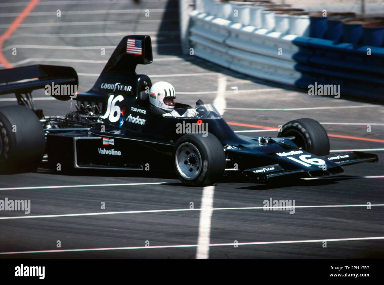 Tom Pryce. 1976 United States Grand Prix West Stock Photo - Alamy