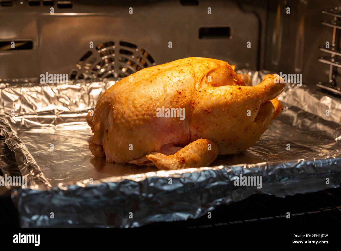 Chicken oven spit hi-res stock photography and images - Alamy