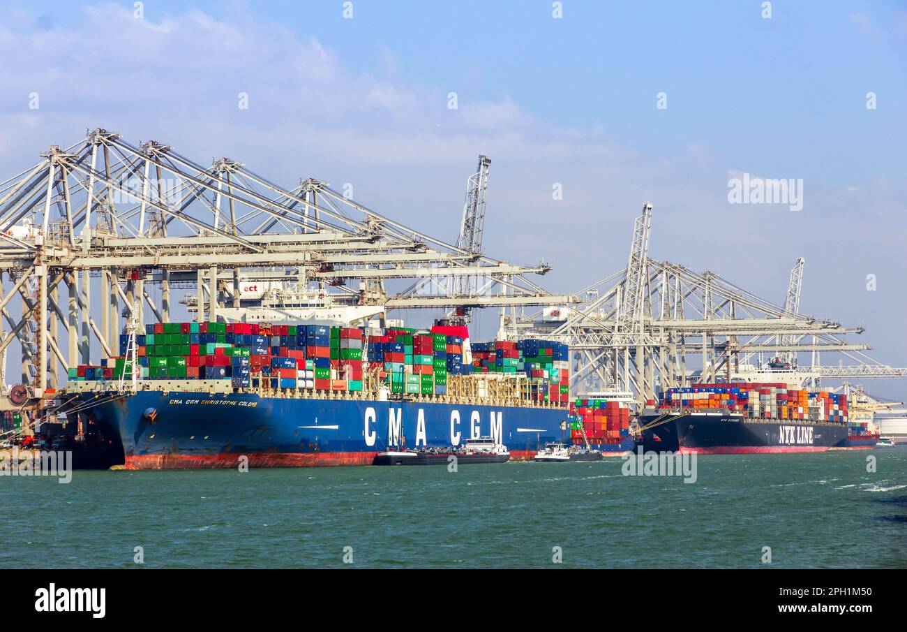 Cma cgm container ship hi-res stock photography and images - Alamy