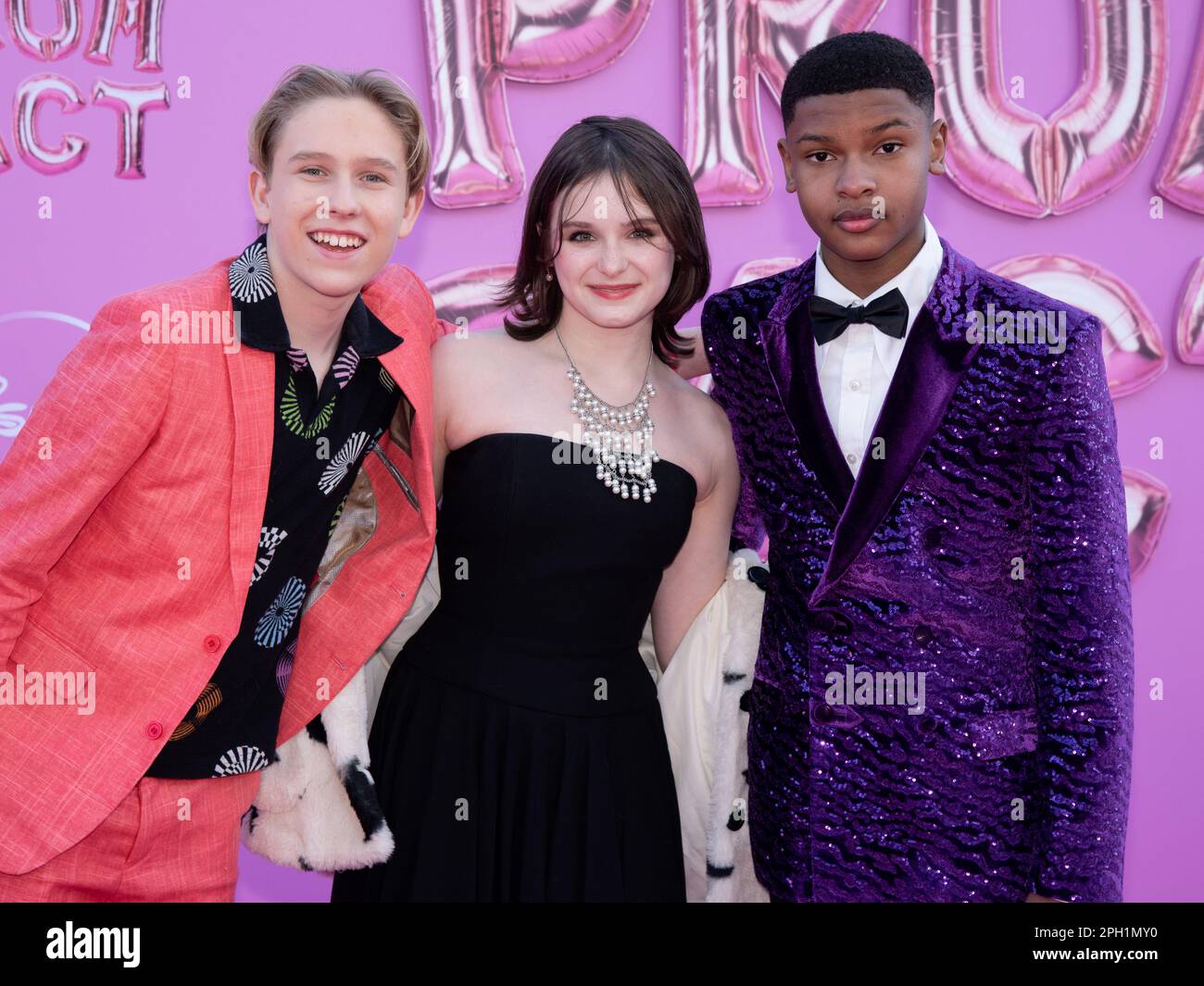 Hollywood, California, USA. 24th Mar, 2023. Luke Busey, Shiloh Verrico ...