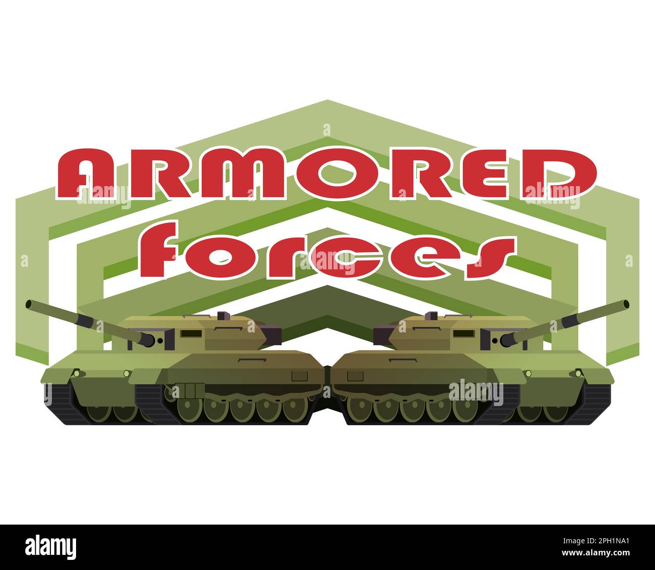 Vintage military emblem. Armored tank badges and logo. Vector ...