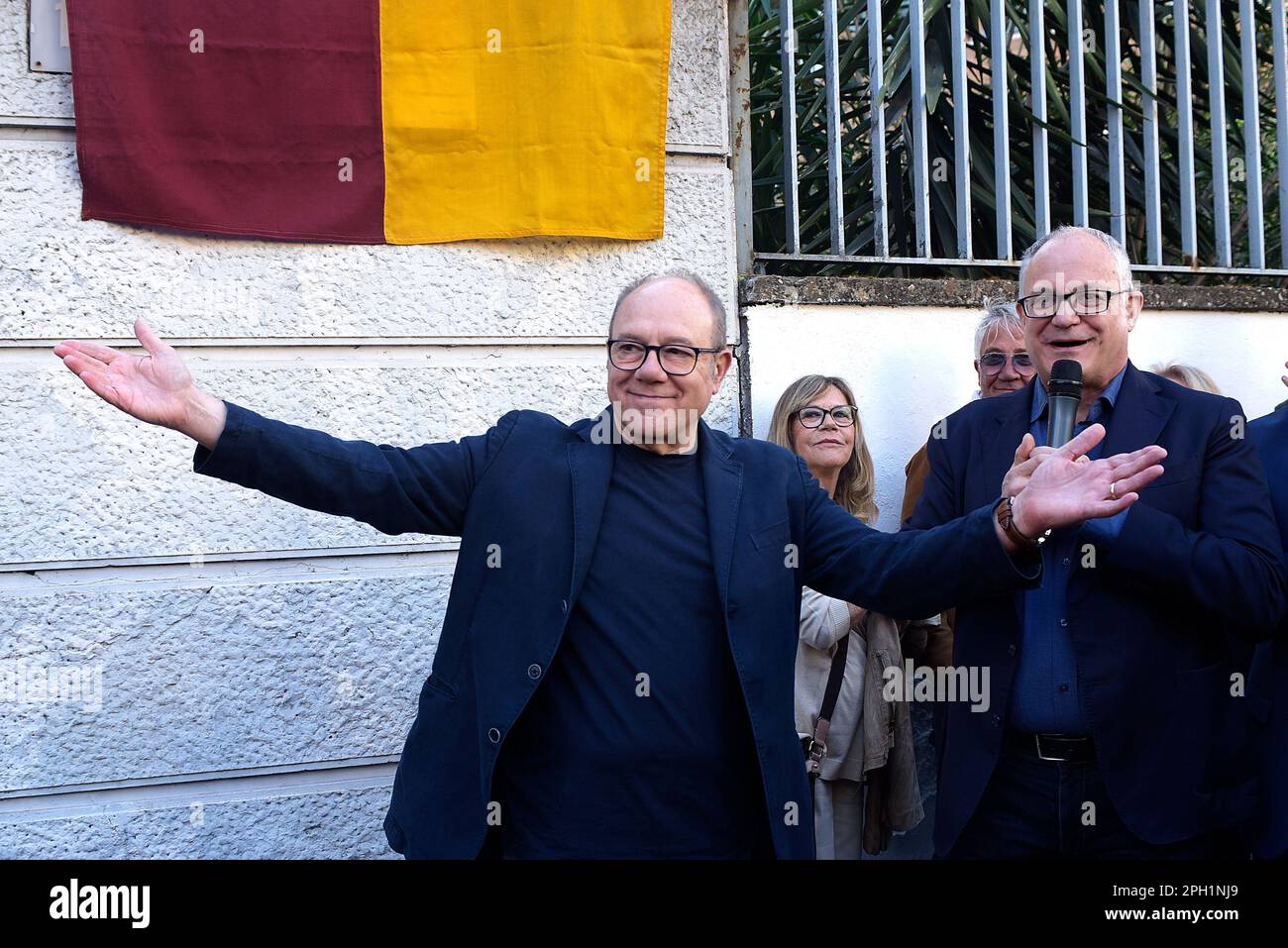 Rome, Italy. 25th Mar, 2023. The director and actor Carlo Verdone ...