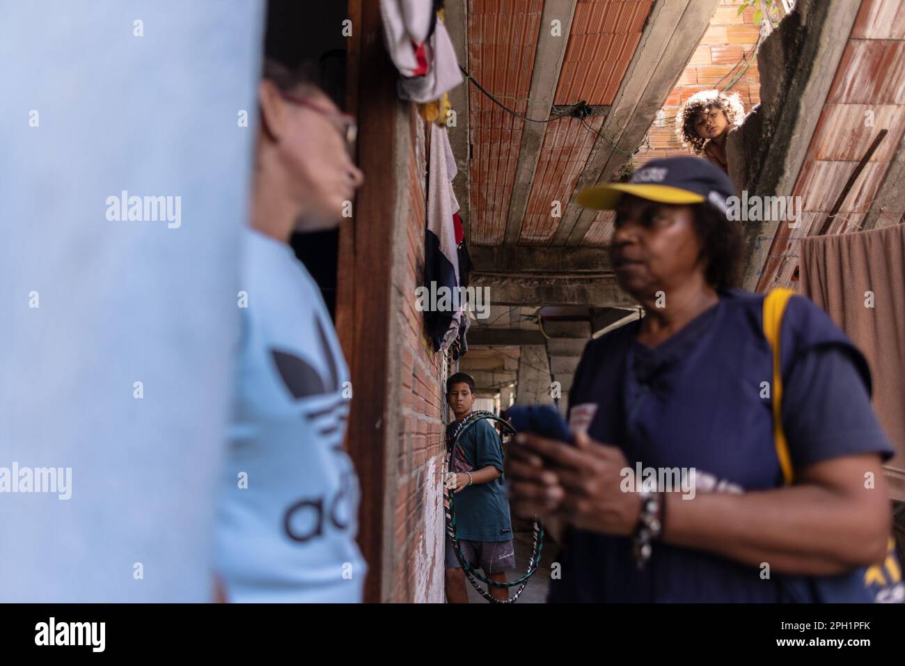 SP - SAO PAULO - 03/25/2023 - SAO PAULO, FAVELA ON THE MAP ACTION ...