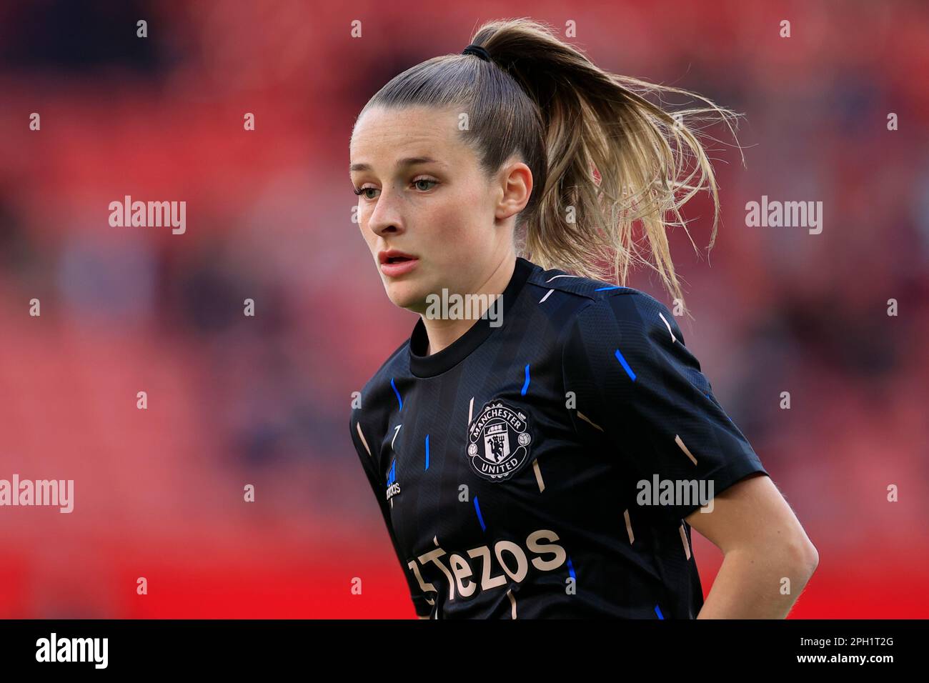 Manchester, UK. 25th Mar, 2023. Ella Toone #7 of Manchester United ...