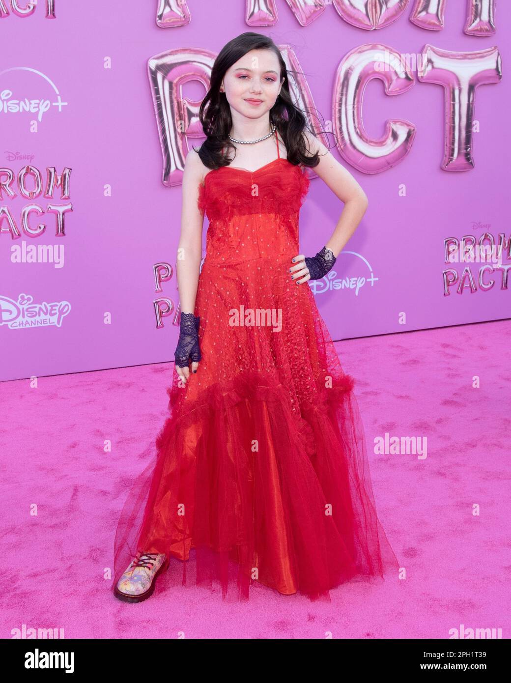 March 24, 2023, Los Angeles, California, United States: Violet McGraw ...