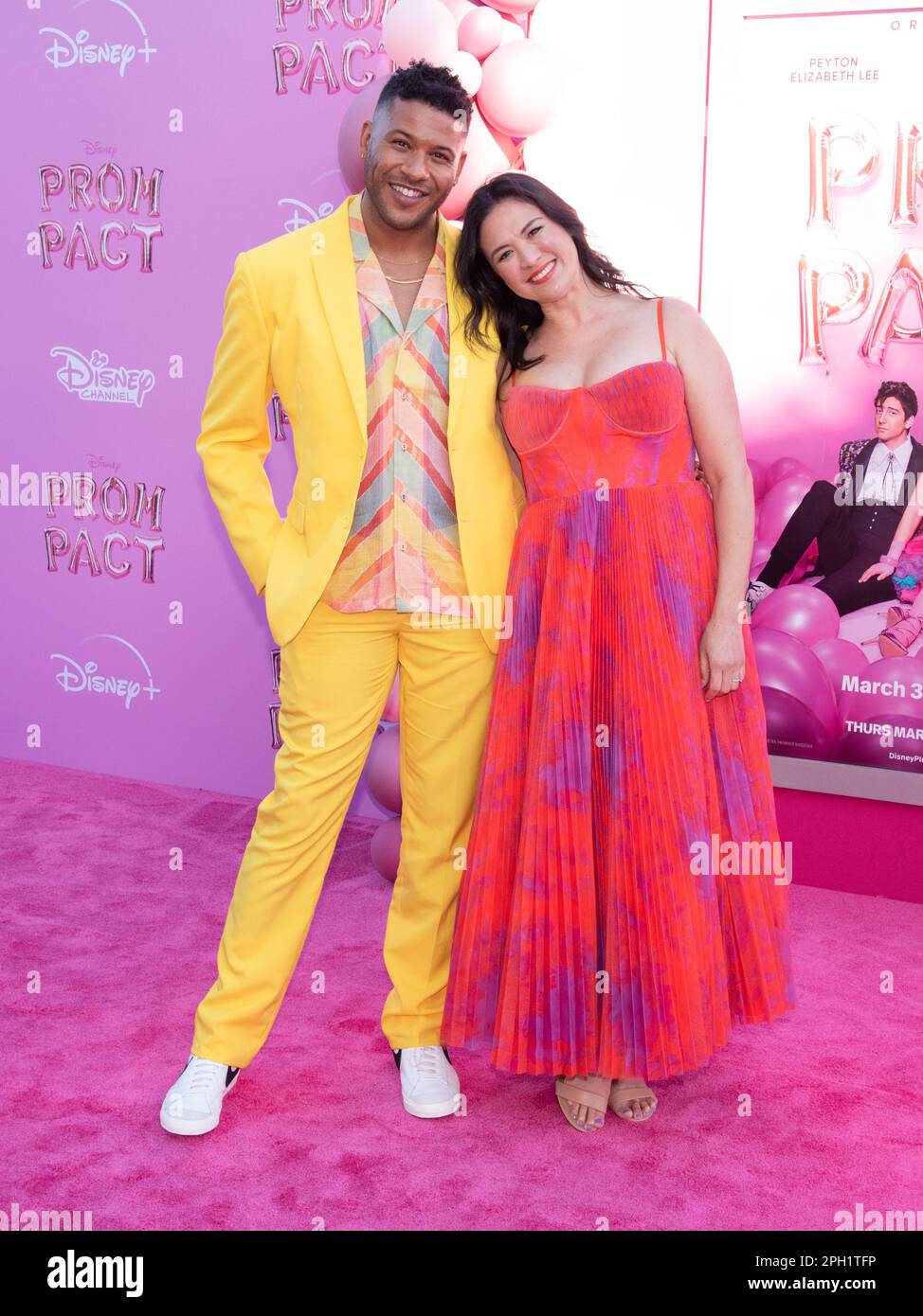 Hollywood, California, USA. 24th Mar, 2023. Jeffrey Bowyer-Chapman and ...