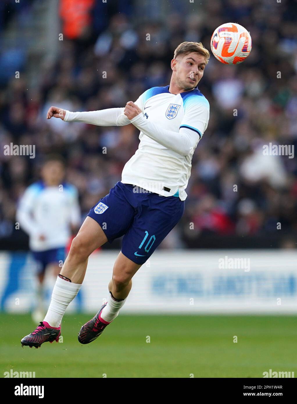 England's Emile Smith Rowe during the Under-21 International Friendly ...