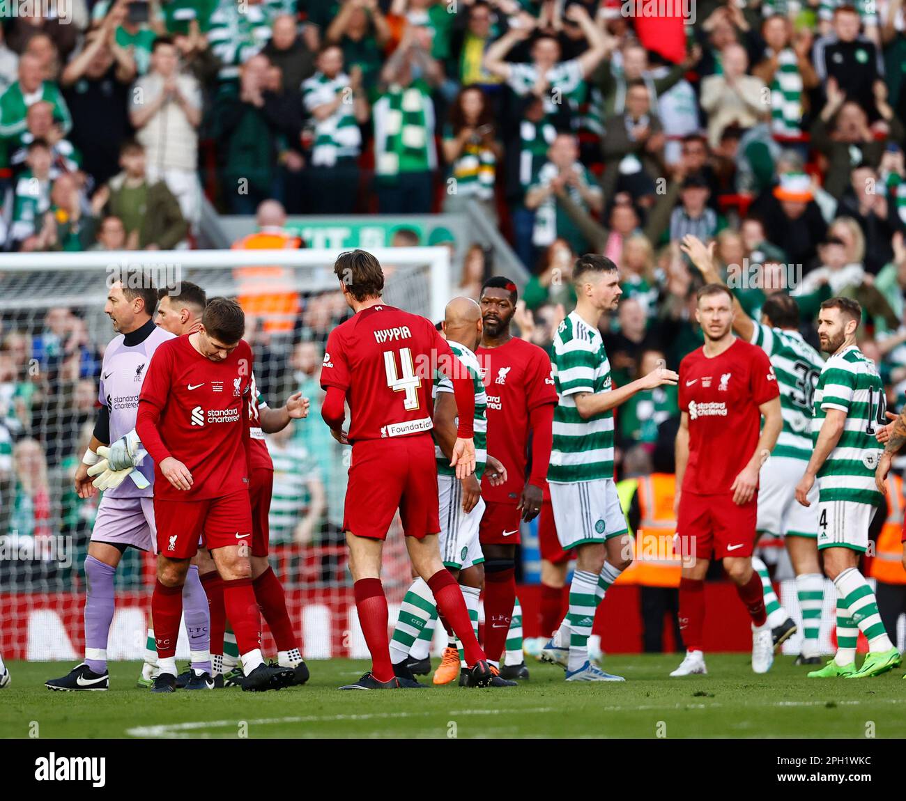 Anfield, Liverpool, Merseyside, UK. 25th Mar, 2023. Charity Friendly ...