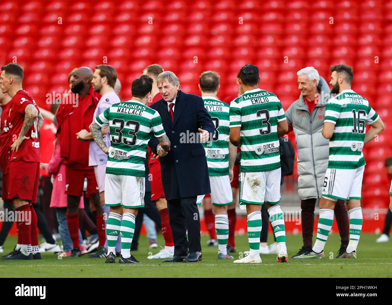 Anfield, Liverpool, Merseyside, UK. 25th Mar, 2023. Charity Friendly ...