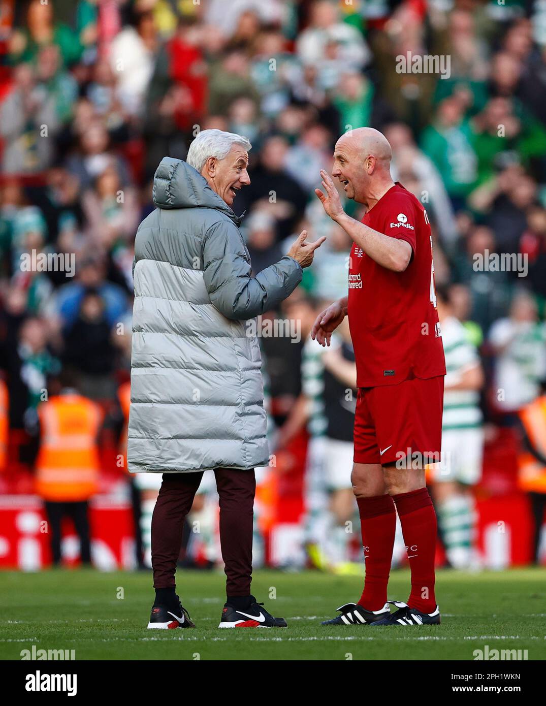 Anfield, Liverpool, Merseyside, UK. 25th Mar, 2023. Charity Friendly ...