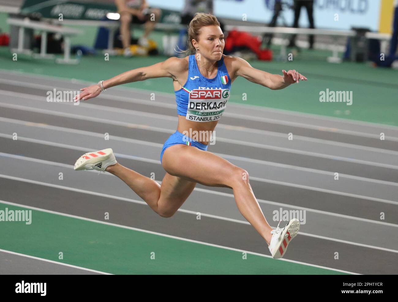 Dariya DERKACH of Italy Triple Jump Women Final during the European ...