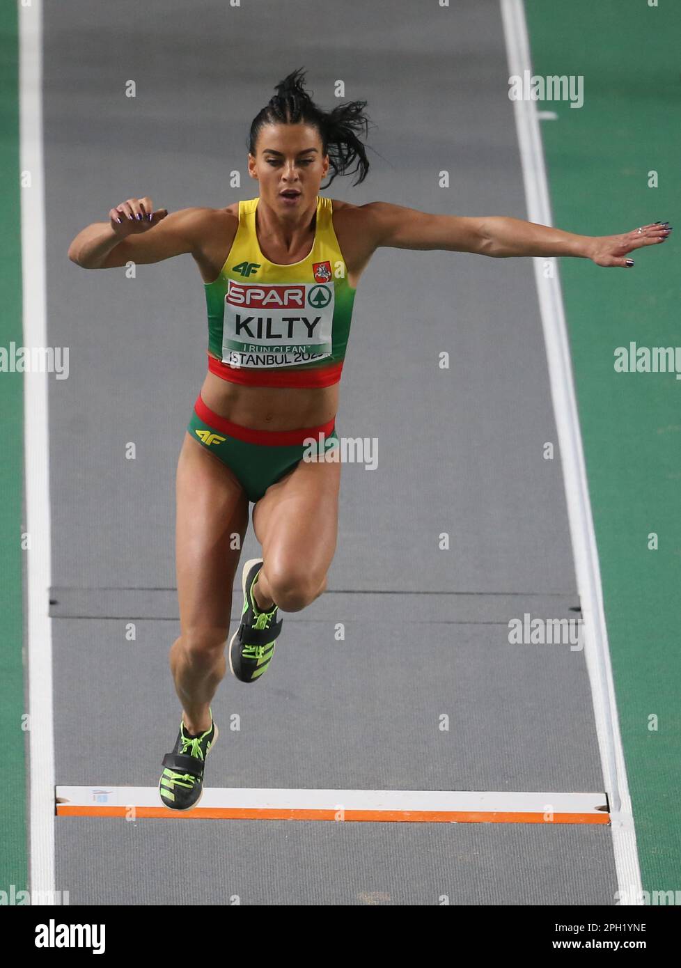 Dovil? KILTY of Lithuania Triple Jump Women Final during the European ...