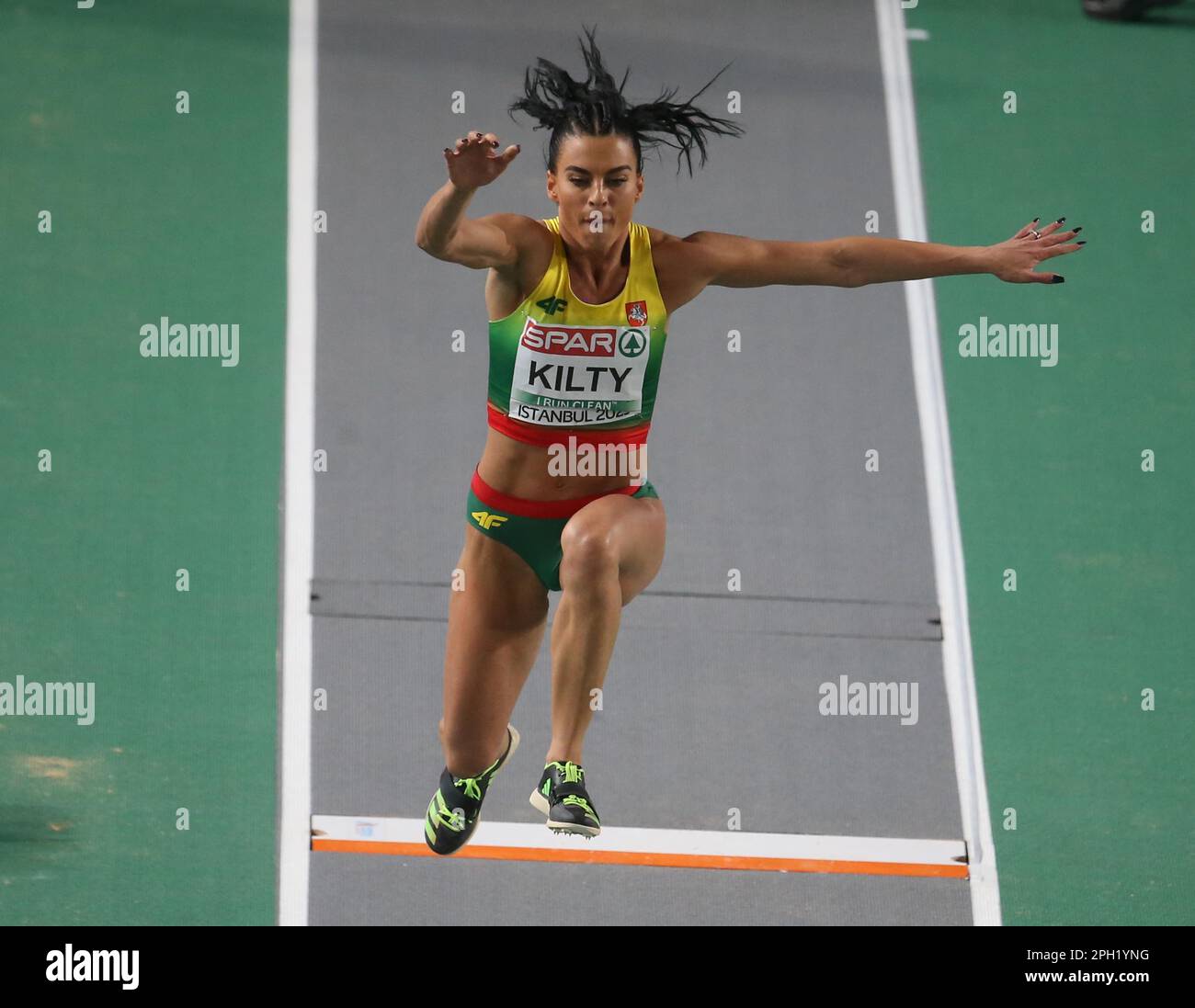 Dovil? KILTY of Lithuania Triple Jump Women Final during the European ...