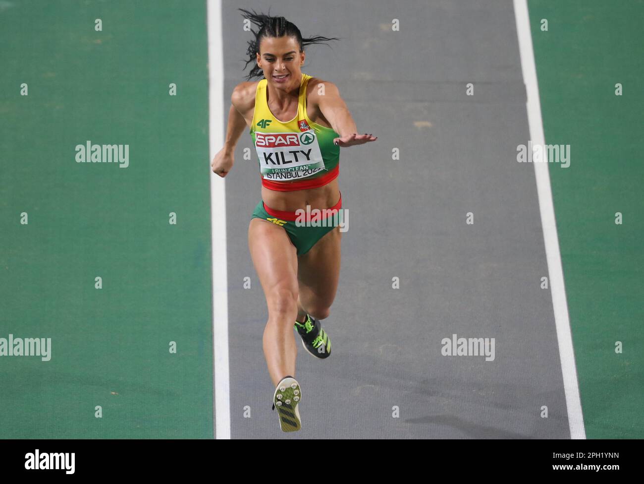 Dovil? KILTY of Lithuania Triple Jump Women Final during the European ...