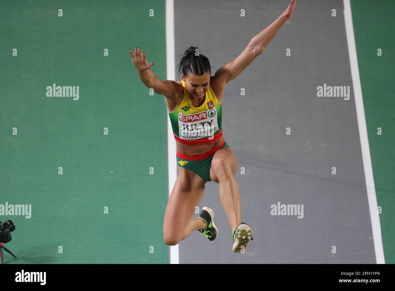 Dovil? KILTY of Lithuania Triple Jump Women Final during the European ...