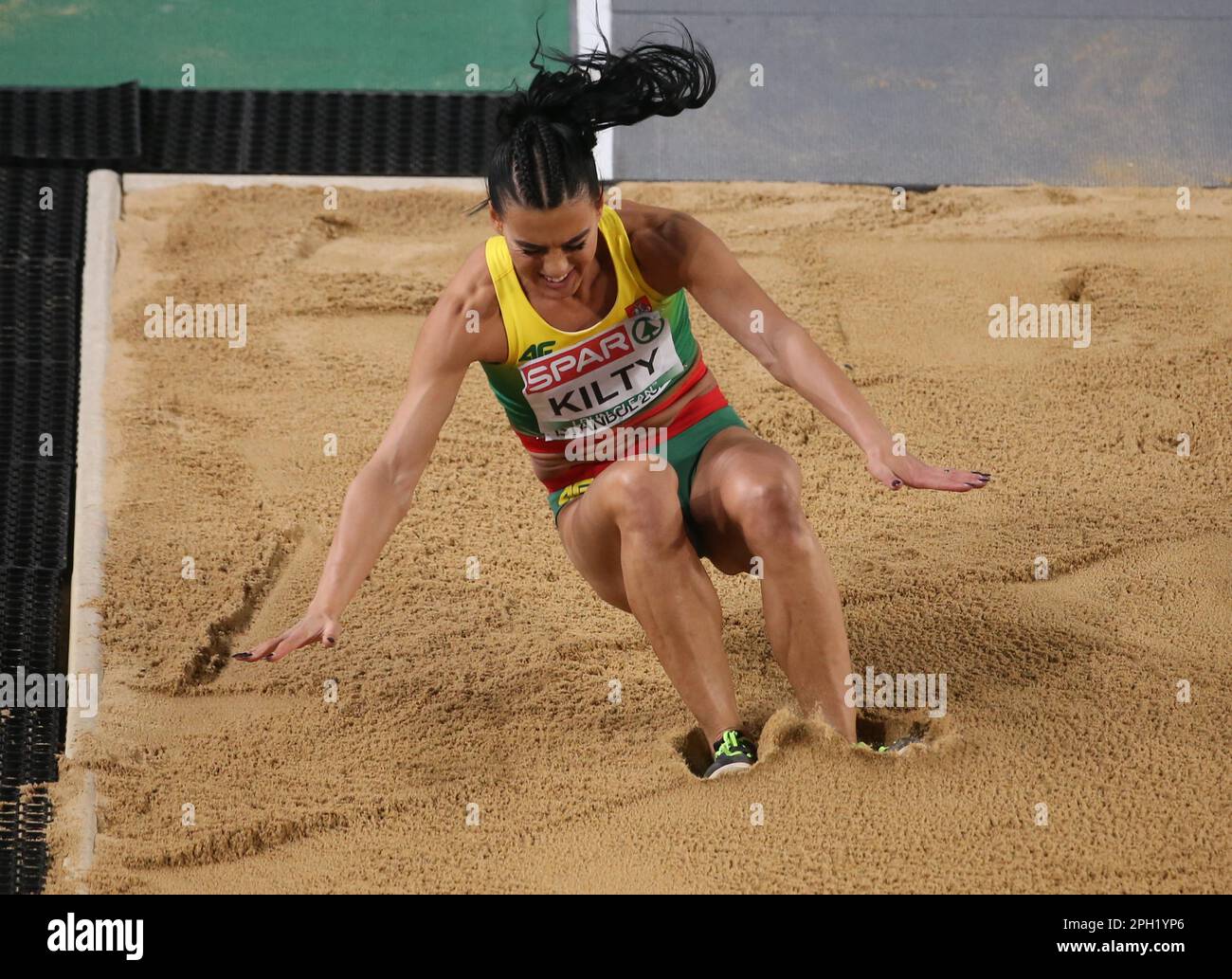 Dovil? KILTY of Lithuania Triple Jump Women Final during the European ...