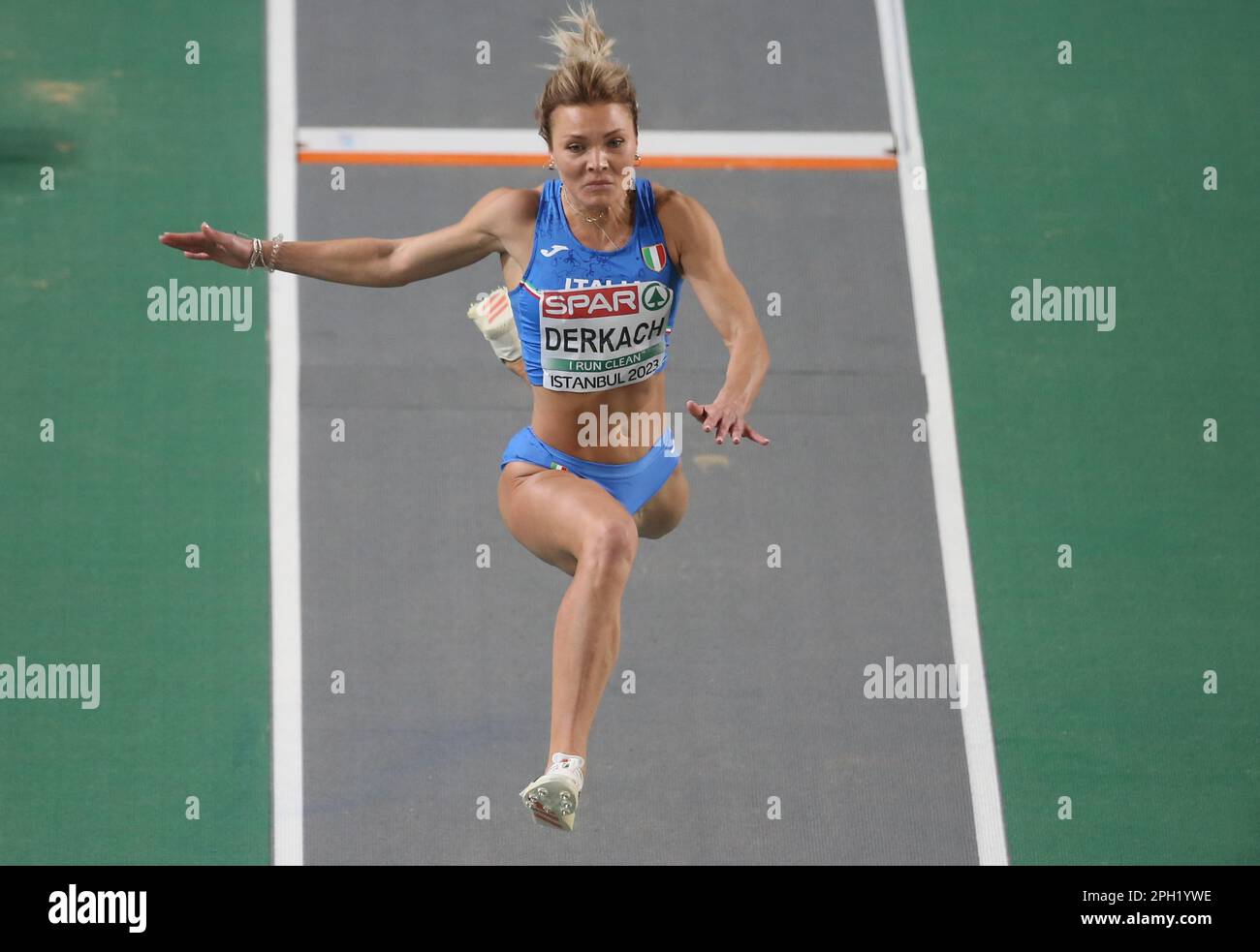 Dariya DERKACH of Italy Triple Jump Women Final during the European ...