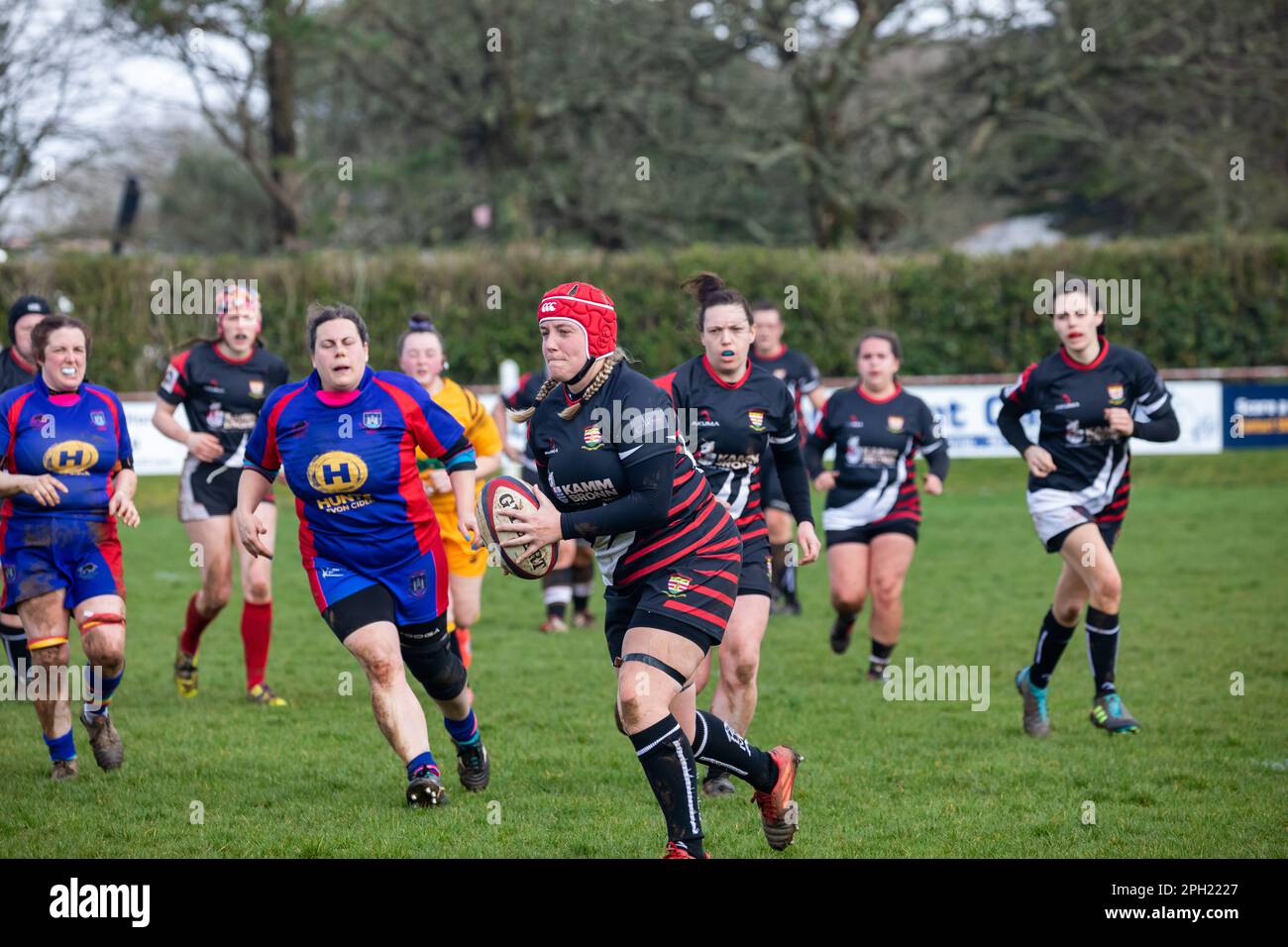 Camborne,Cornwall 25th March 2023,Camborne Ladies RFC played Totnes ...