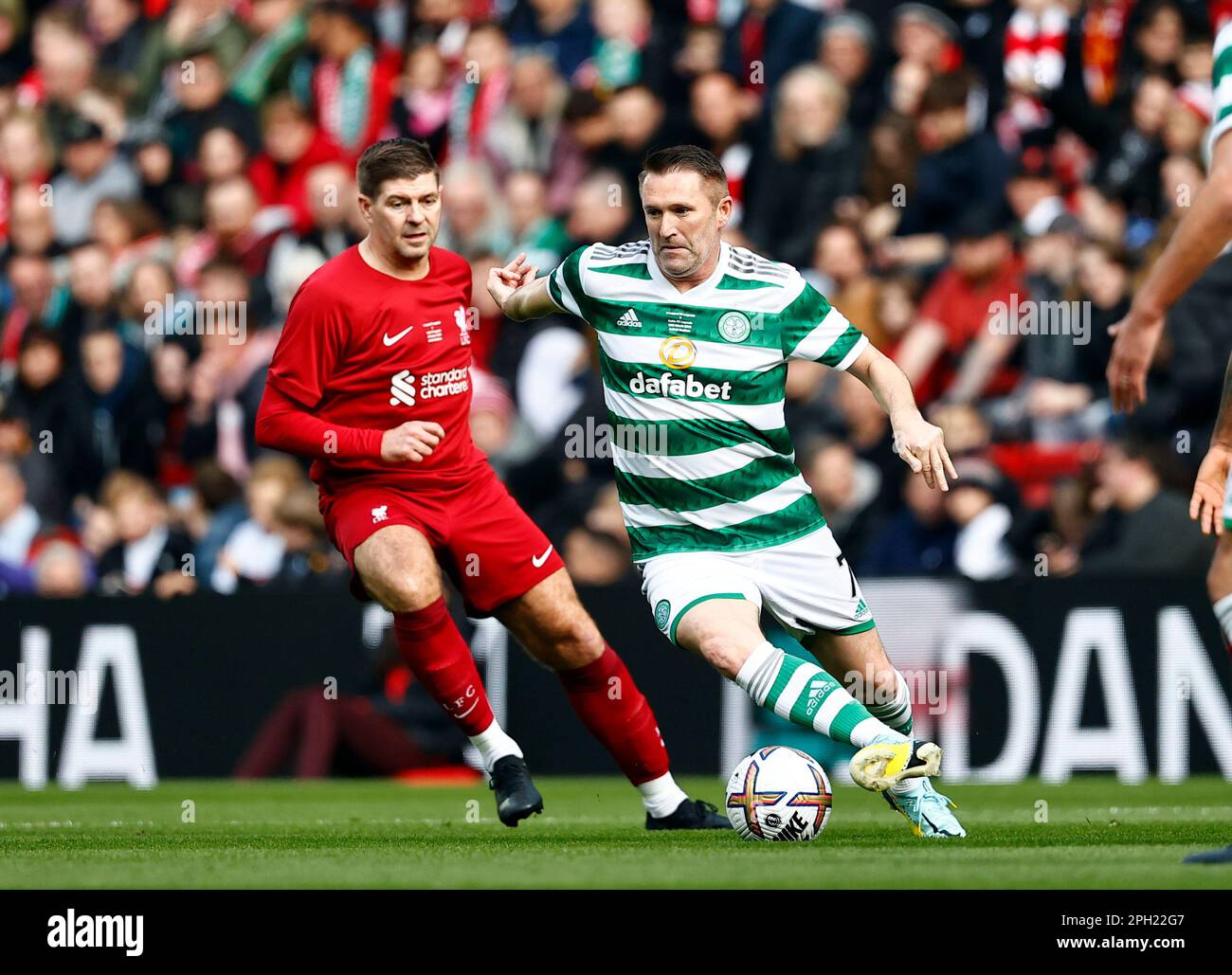 Anfield, Liverpool, Merseyside, UK. 25th Mar, 2023. Charity Friendly ...