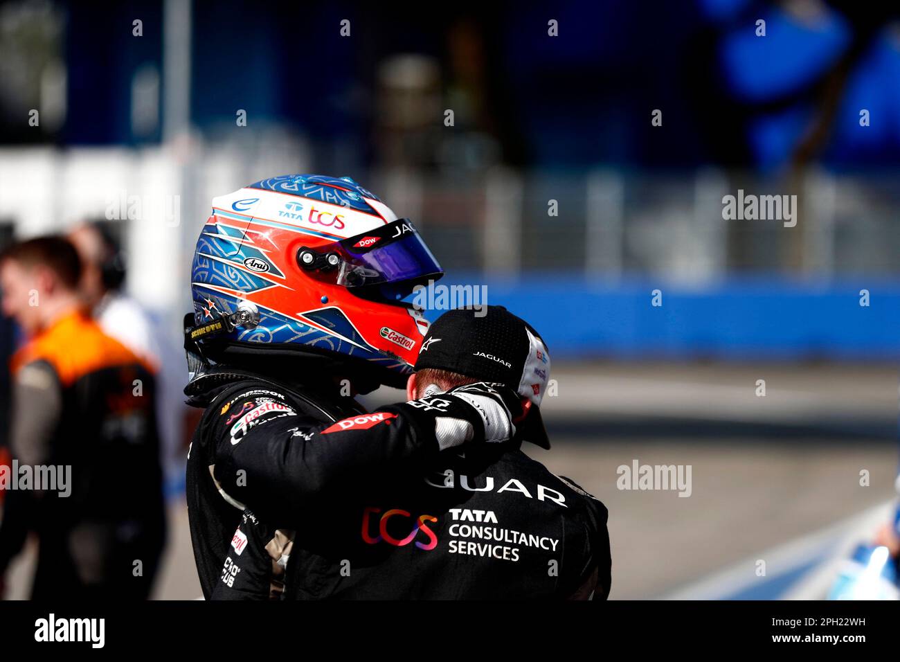 Sao Paulo, Brazil. 25th Mar, 2023. 3/25/2023 - Mitch Evans, Jaguar TCS ...