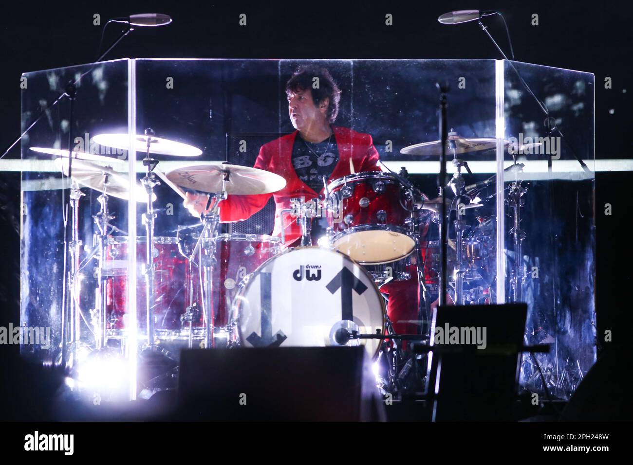 March 24, 2023: Clem Burke drummer of the American band, Blondie ...