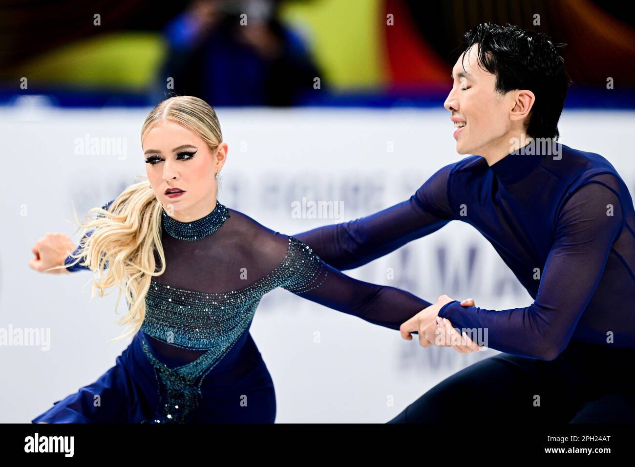Saitama, Japan. 25th March, 2023. Holly HARRIS & Jason CHAN (AUS ...