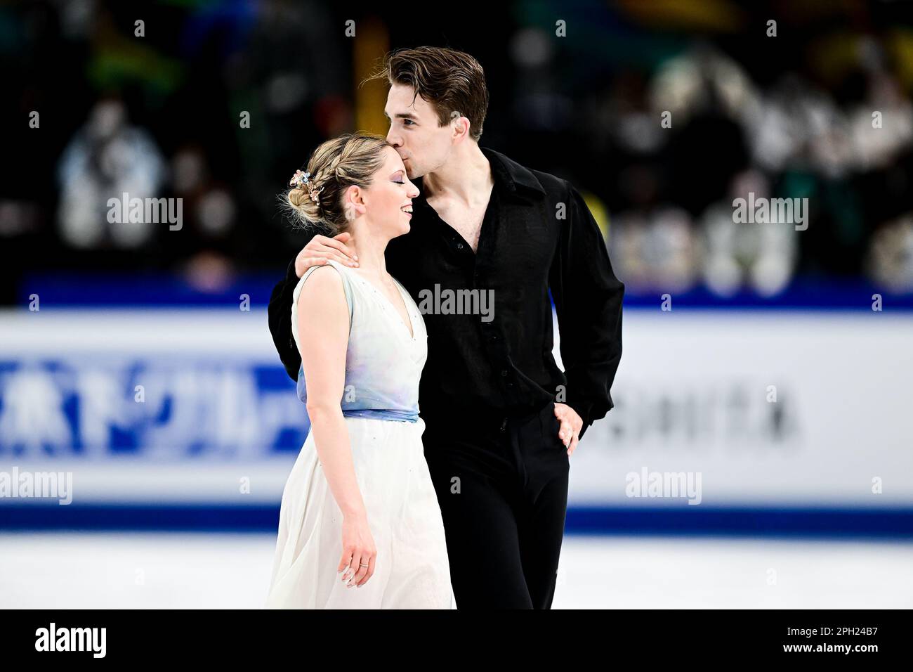 Saitama, Japan. 25th March, 2023. Victoria MANNI & Carlo ROETHLISBERGER ...