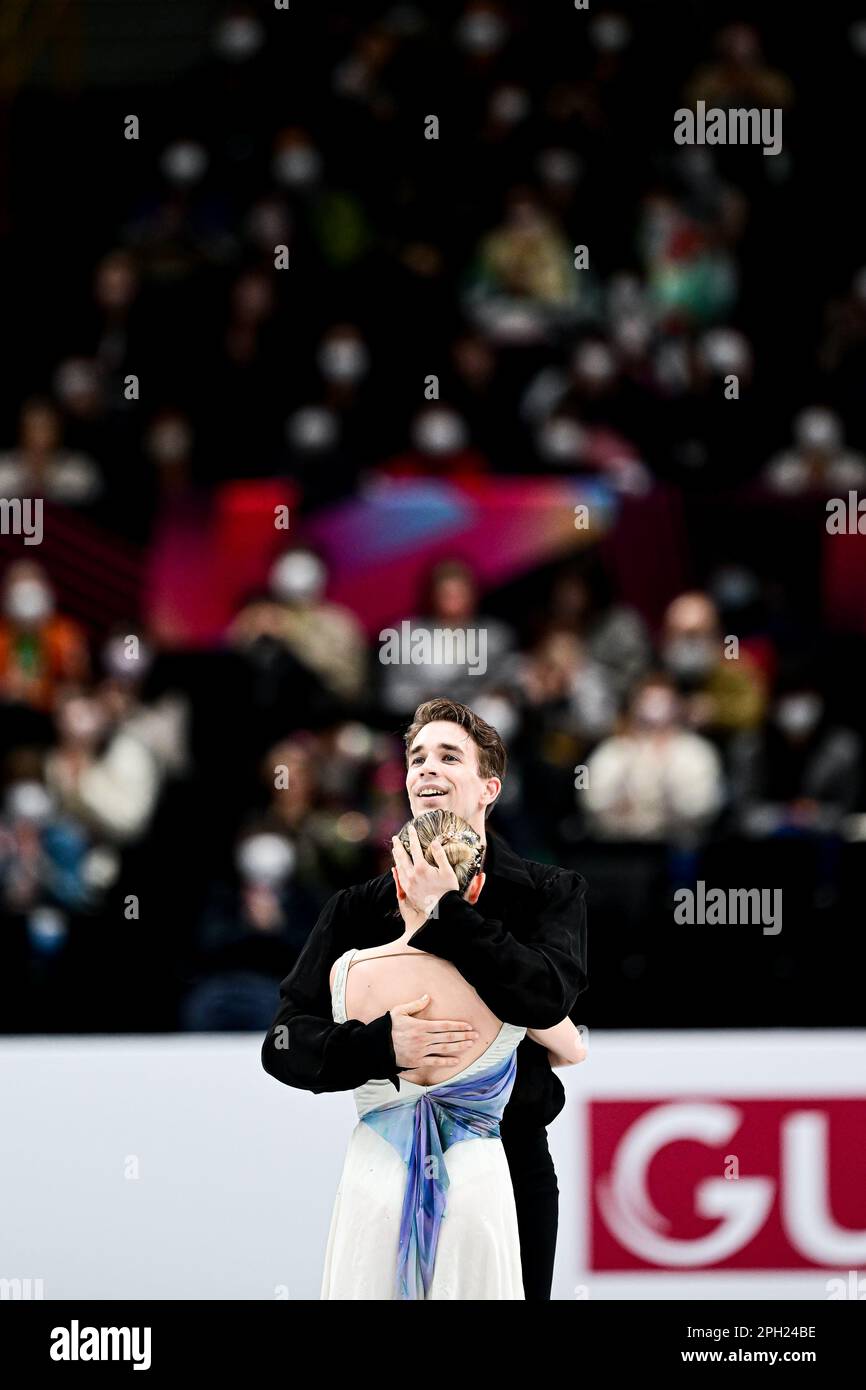 Saitama, Japan. 25th March, 2023. Victoria MANNI & Carlo ROETHLISBERGER ...