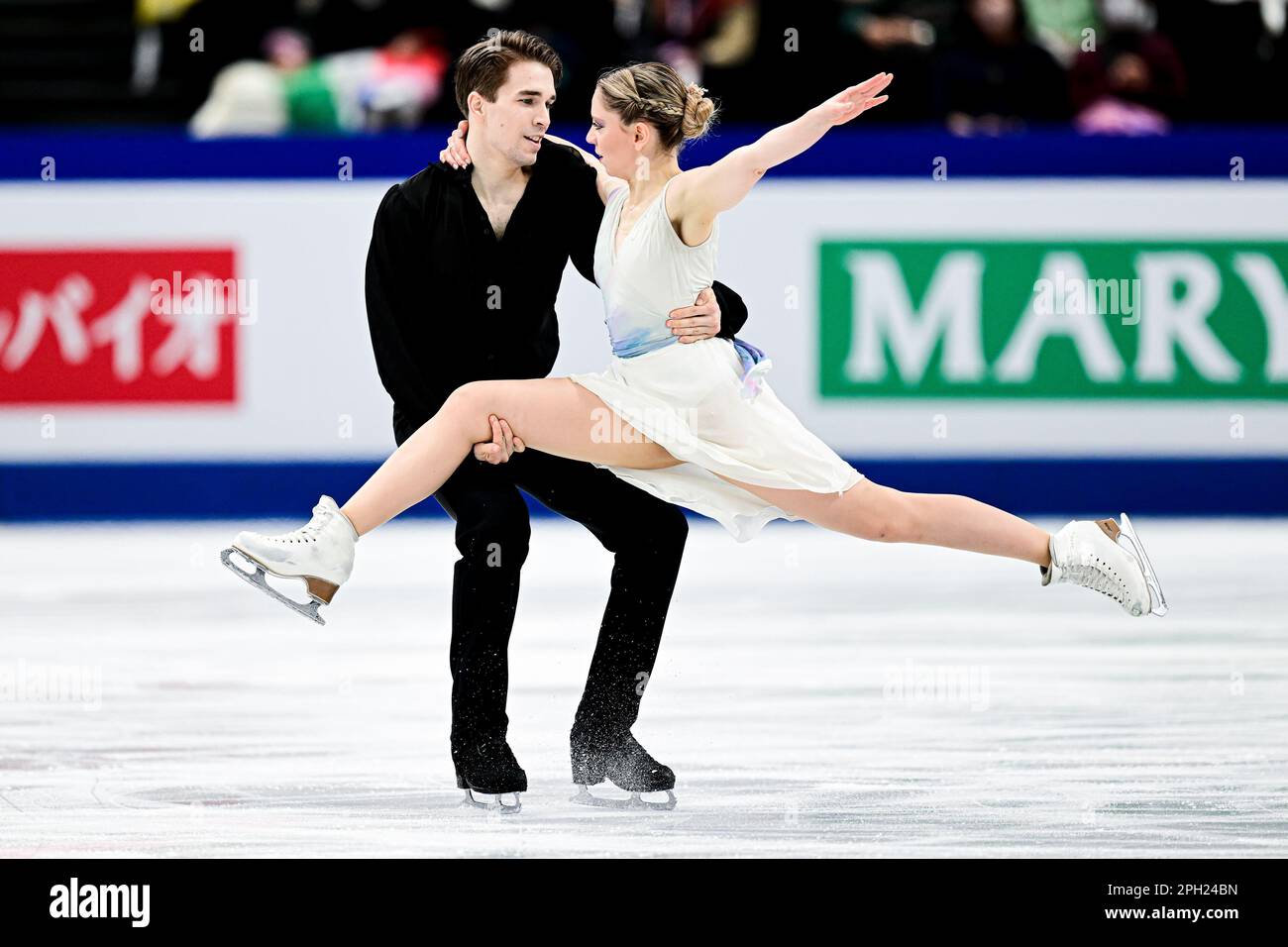 Saitama, Japan. 25th March, 2023. Victoria MANNI & Carlo ROETHLISBERGER ...
