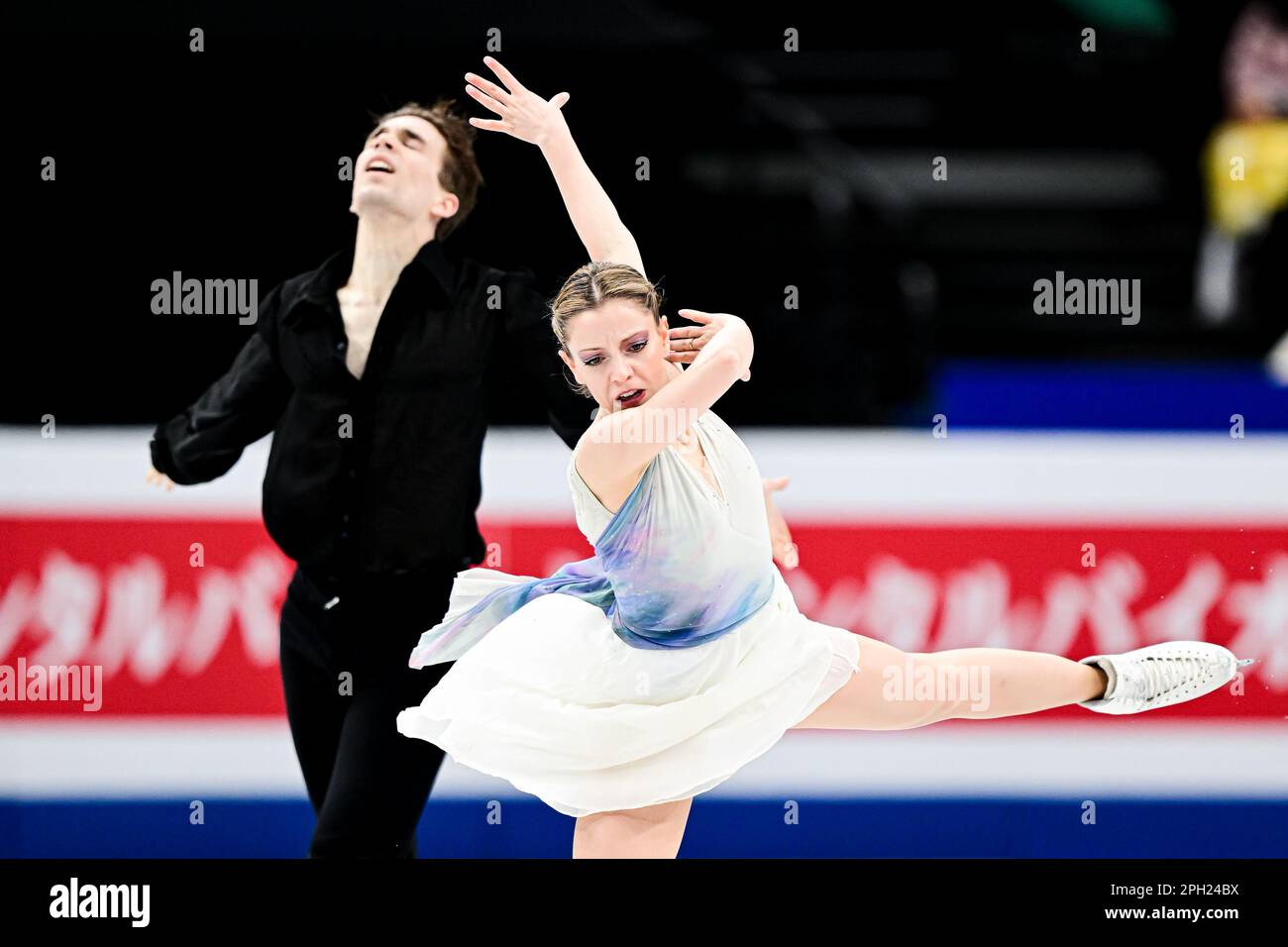 Saitama, Japan. 25th March, 2023. Victoria MANNI & Carlo ROETHLISBERGER ...