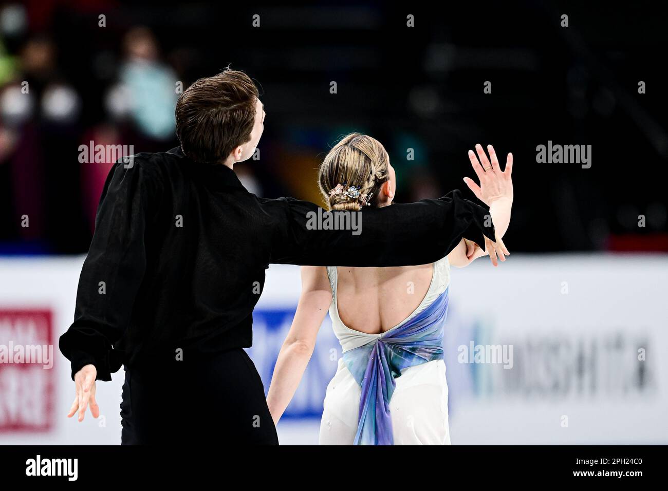Saitama, Japan. 25th March, 2023. Victoria MANNI & Carlo ROETHLISBERGER ...