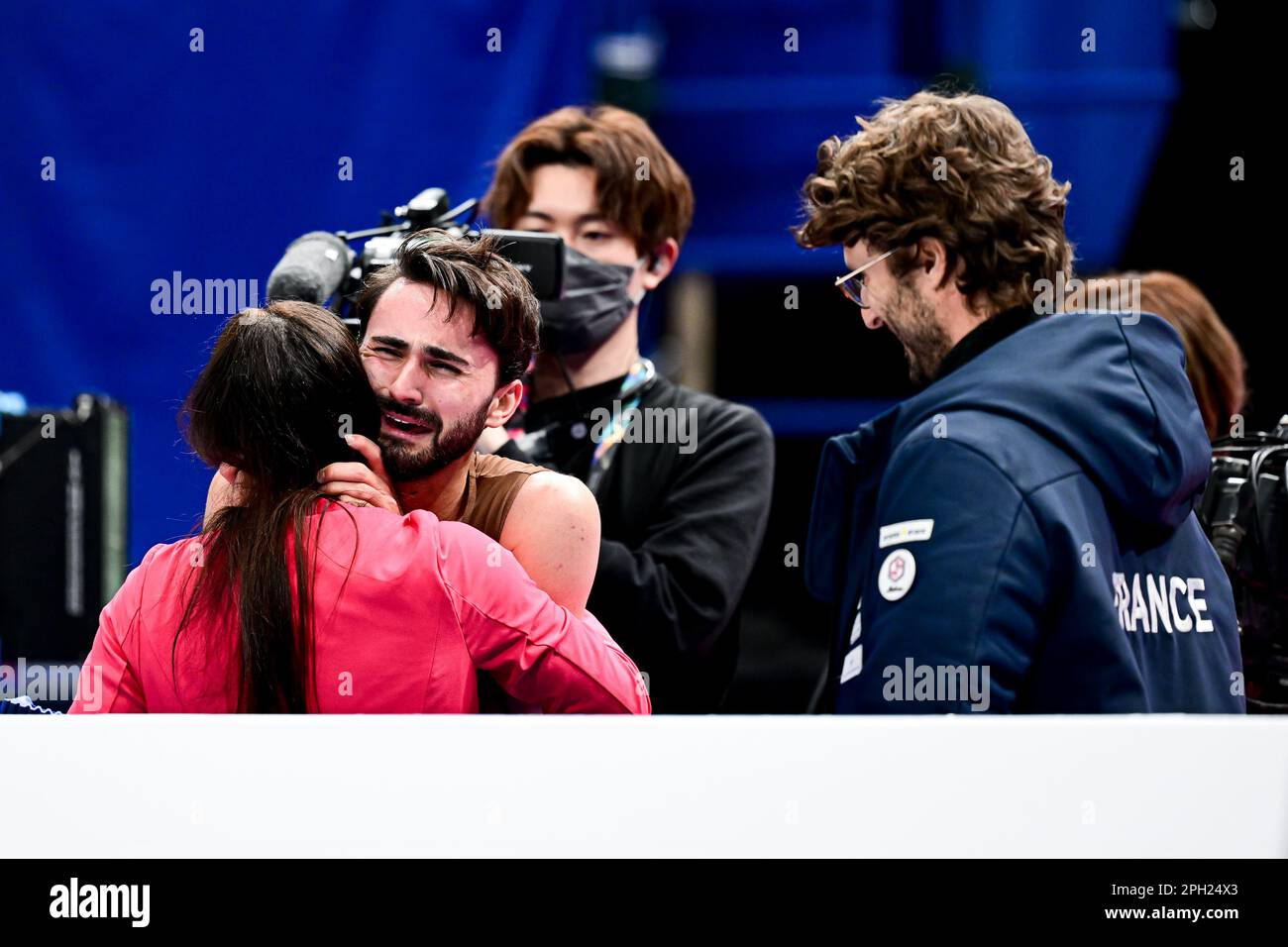 Saitama, Japan. 25th March, 2023. Kevin AYMOZ (FRA), and Silvia Fontana ...