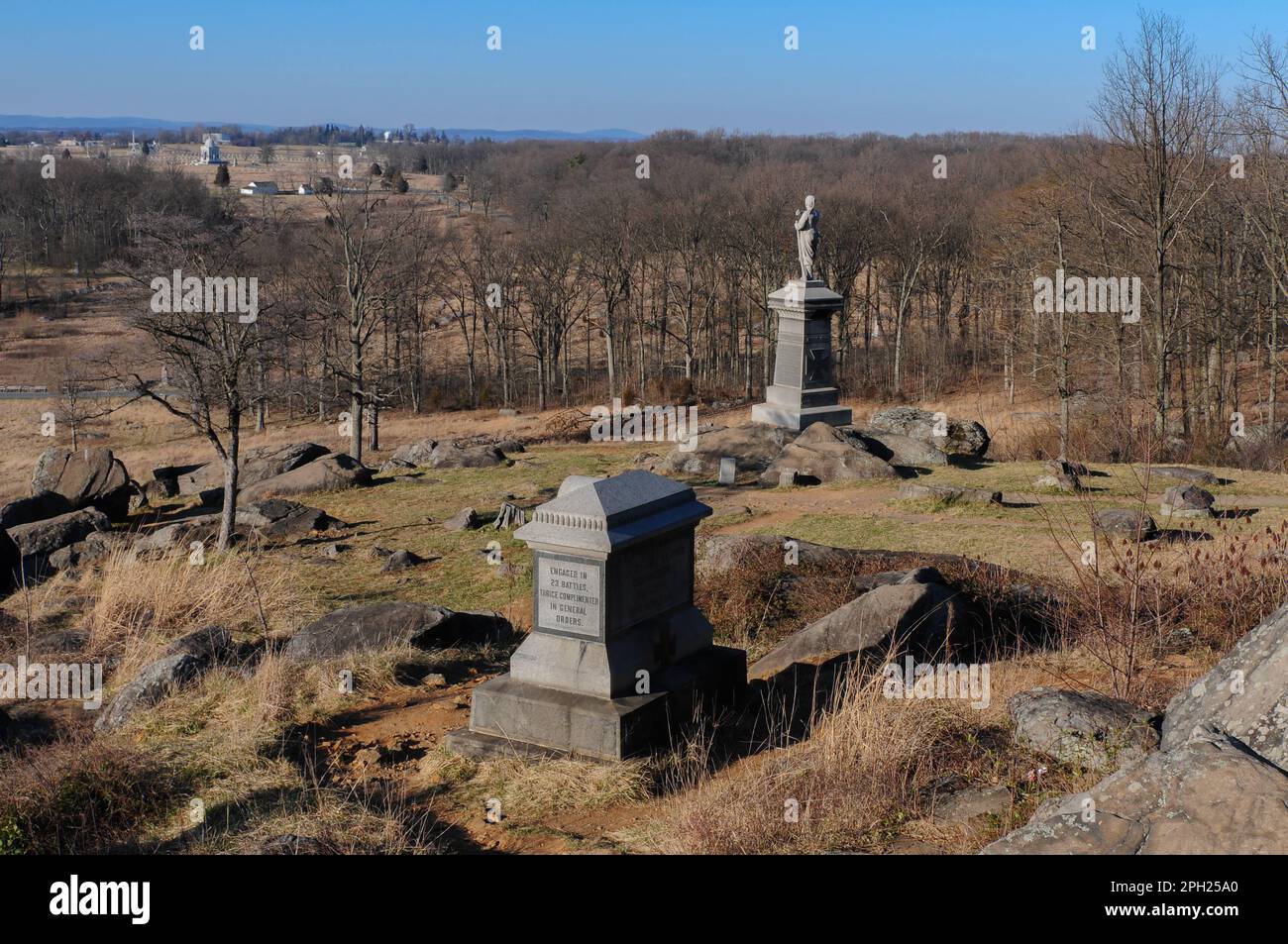 Gen warren gettysburg hi-res stock photography and images - Alamy
