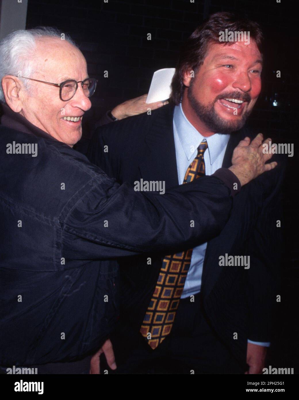 1994 Eli Wallach Ted DiBiase Photo by John Barrett/PHOTOlink Stock ...
