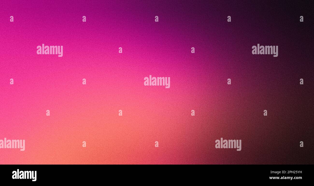 Magenta orange color gradient on dark background, grainy texture ...