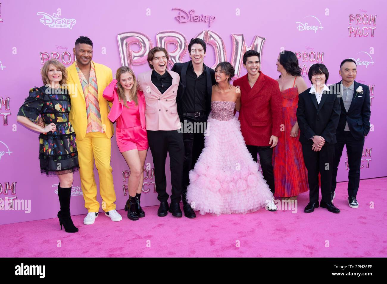 24 March 2023 - Hollywood, California - (L-R) Kathleen Rose Perkins, Jeffrey Bowyer-Chapman ...