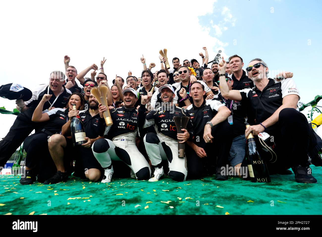 Sao Paulo, Brazil. 25th Mar, 2023. 3/25/2023 - Mitch Evans, Jaguar TCS ...