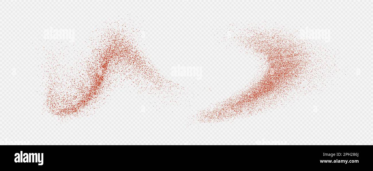 Chili powder splash, dried pepper explosion, flying spicy paprika burst ...