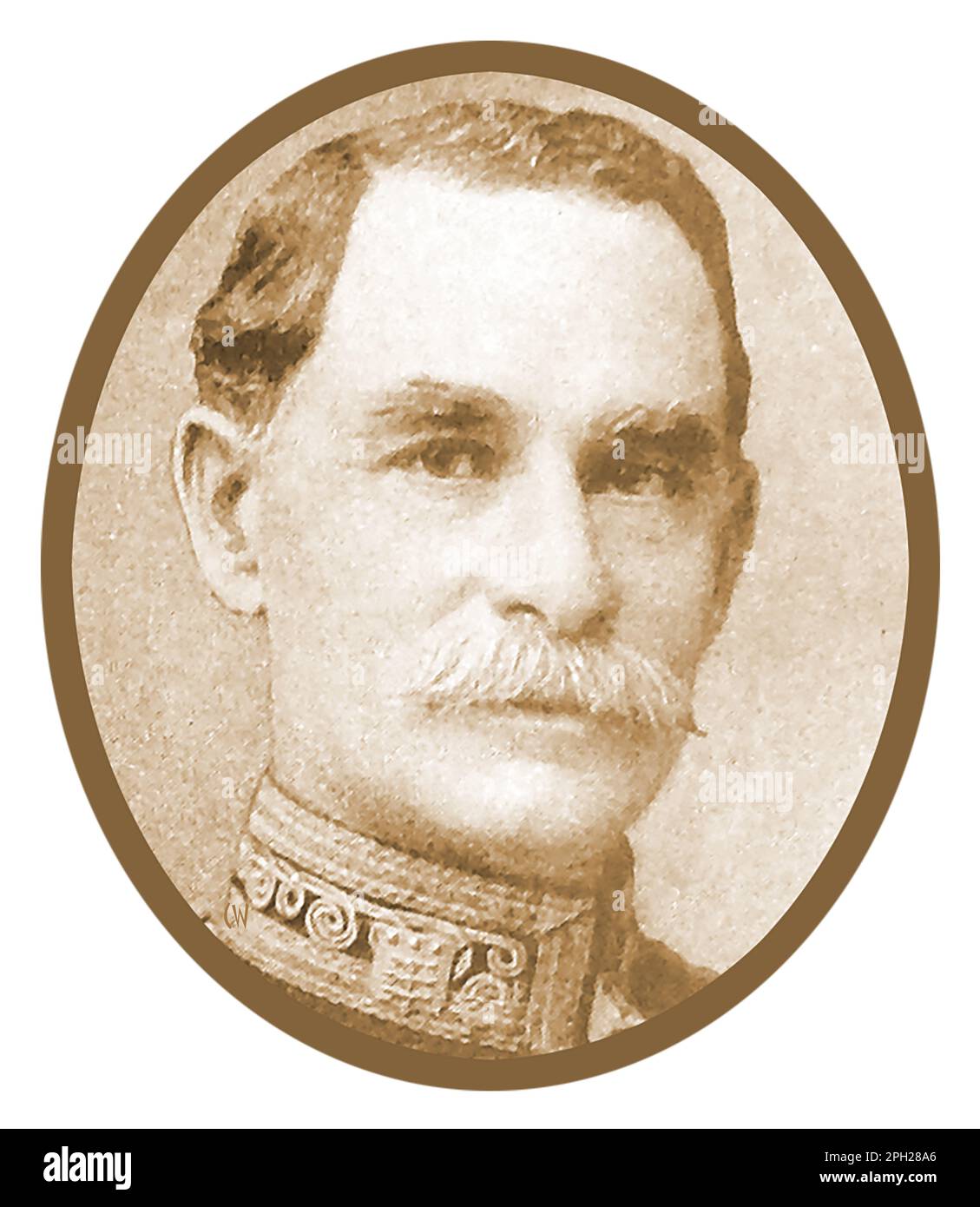 A WWI portrait of British Major-General Sir John Steevens, Director of ... A WWI portrait of British Major-General Sir John Steevens, Director of ...