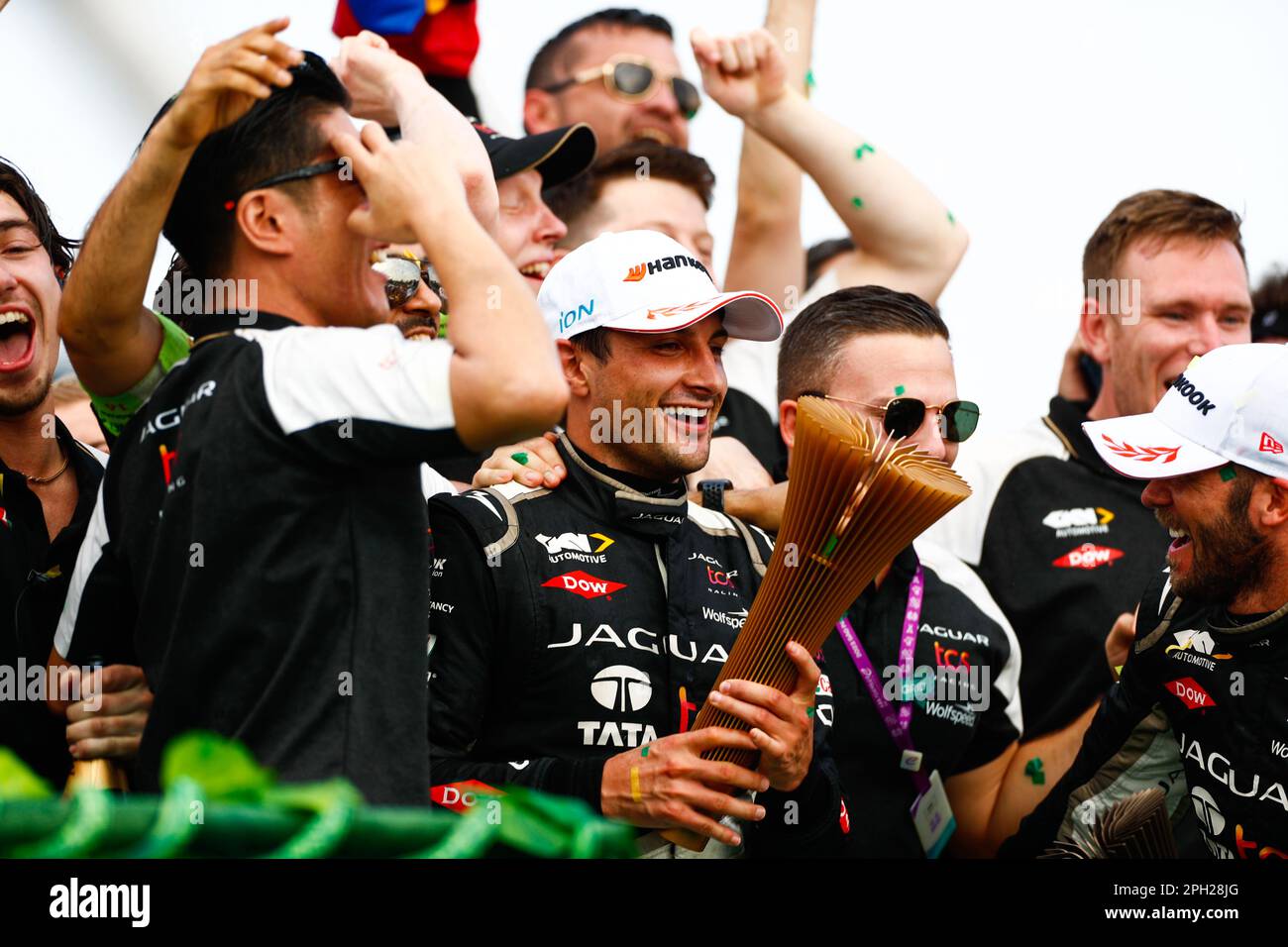 Sao Paulo, Brazil. 25th Mar, 2023. 3/25/2023 - Mitch Evans, Jaguar TCS ...