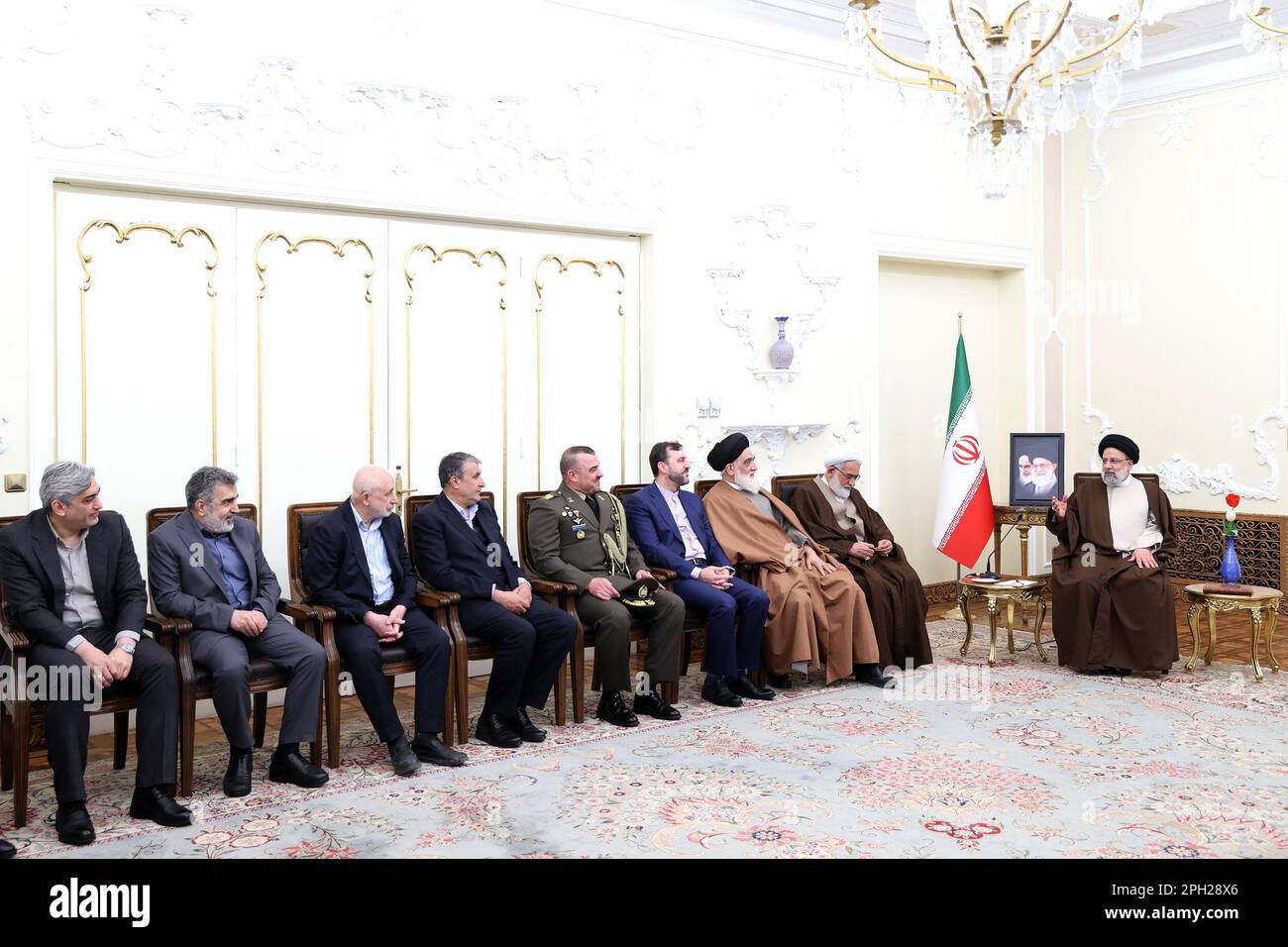 Tehran, Iran. Tehran, Tehran, Iran. 25th Mar, 2023. Iranian President ...