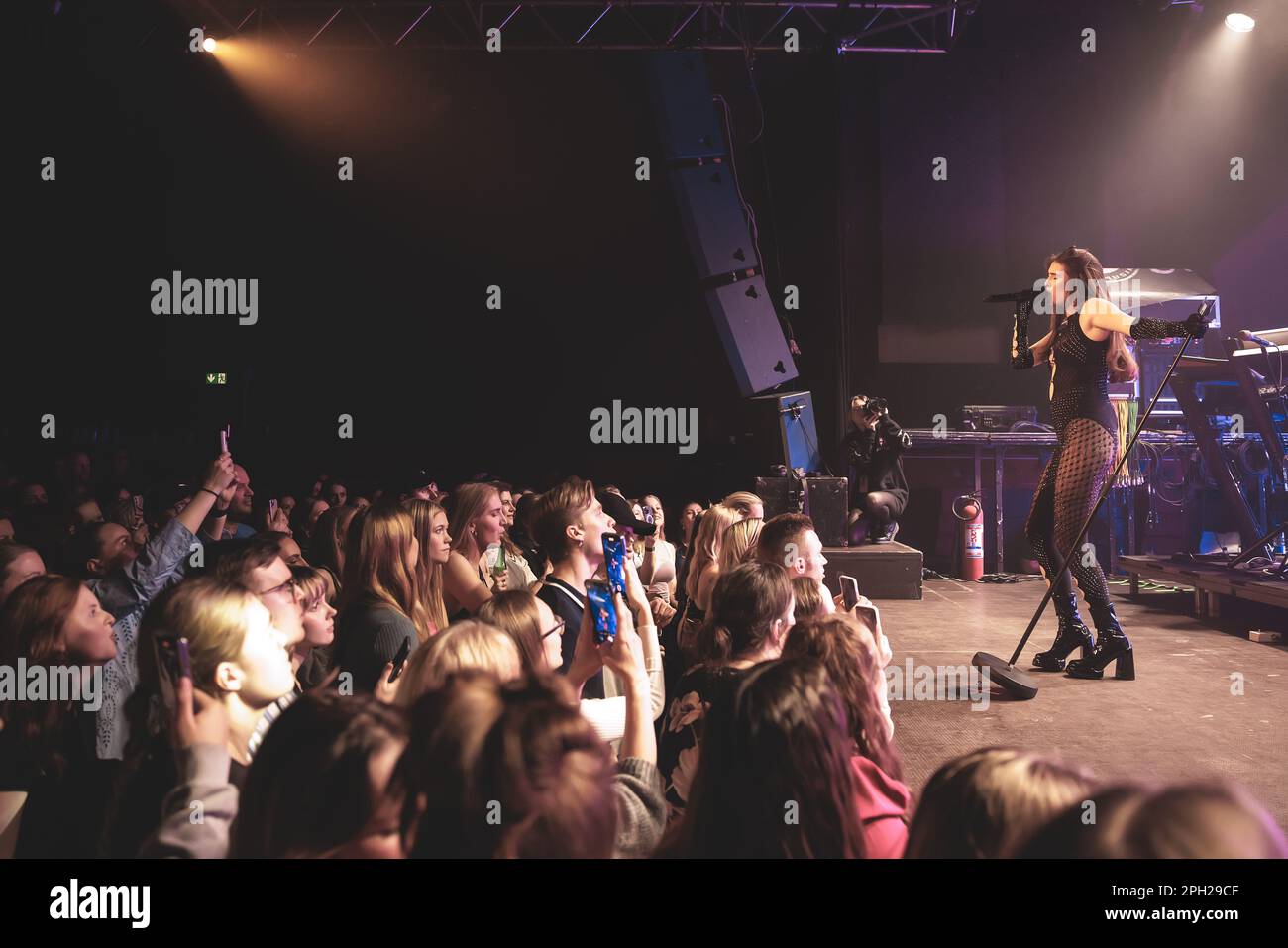 Copenhagen, Denmark. 24th Mar, 2023. The British singer Mimi Webb ...