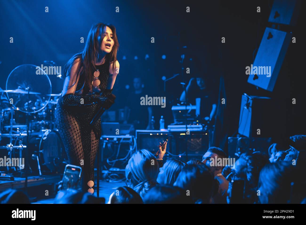 Copenhagen, Denmark. 24th Mar, 2023. The British singer Mimi Webb ...